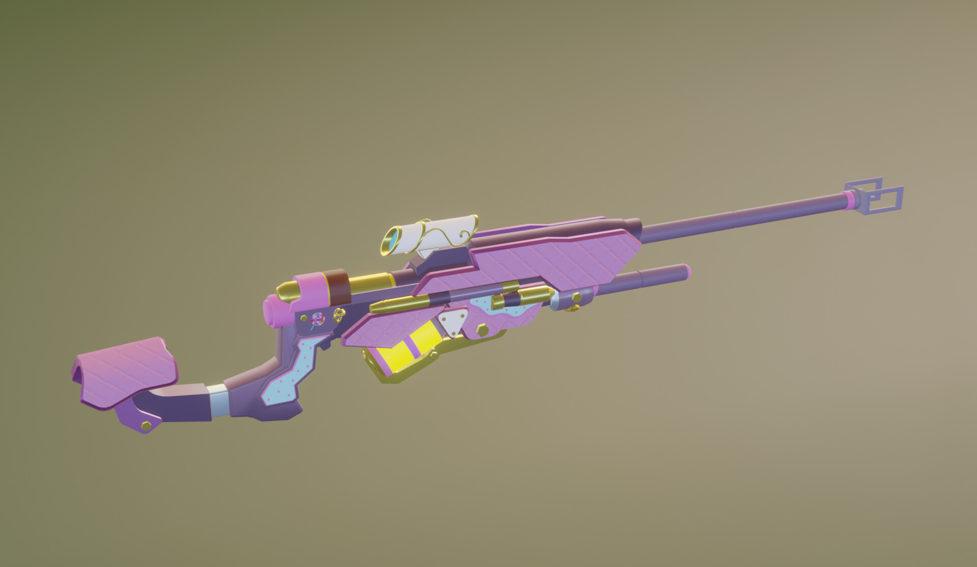 ArtStation - Candy Rifle
