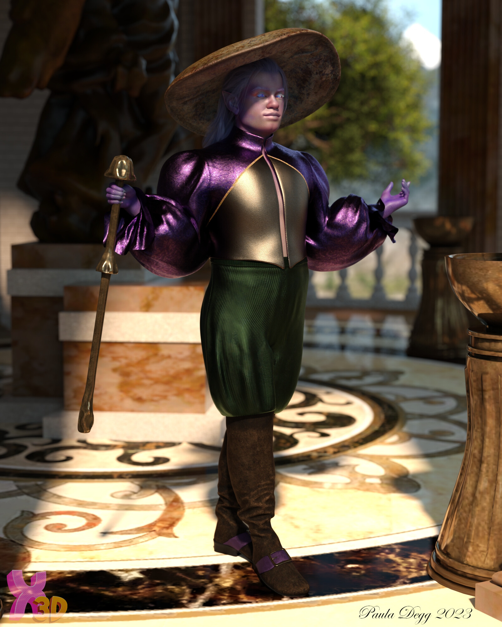 Xtreme3D Studio - ND Milo Outfit for G9 by Nathy Design and Sade