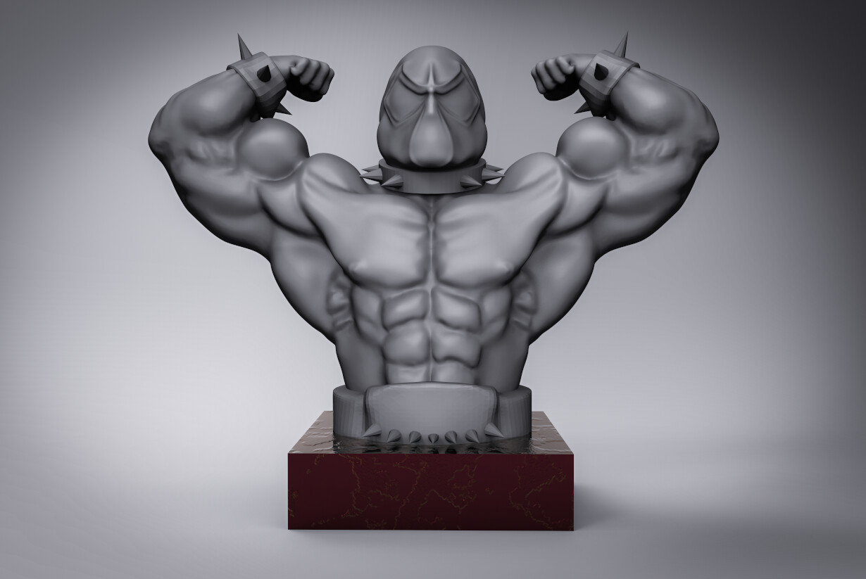 ArtStation - Maskman (for 3D printing)