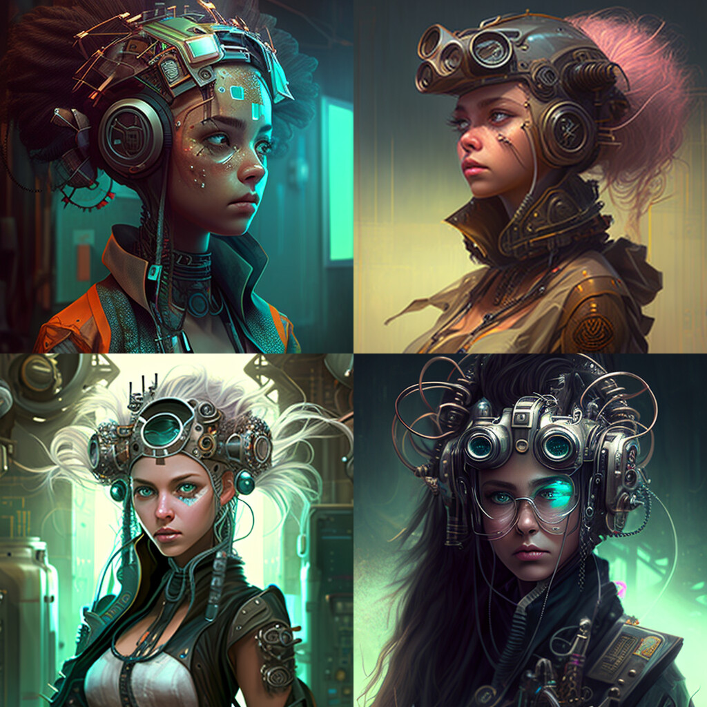 ArtStation - Futuristic princess