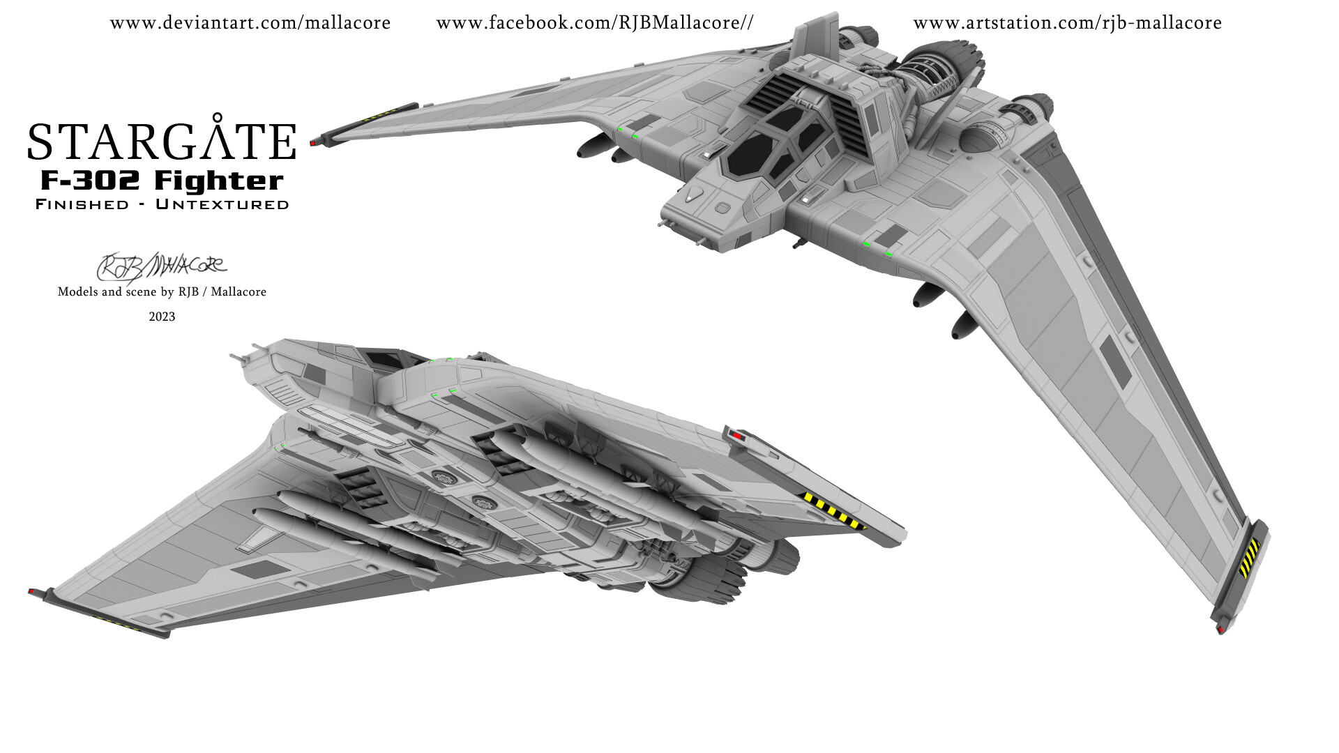 Ryan Begemann - Stargate - F-302 Fighter