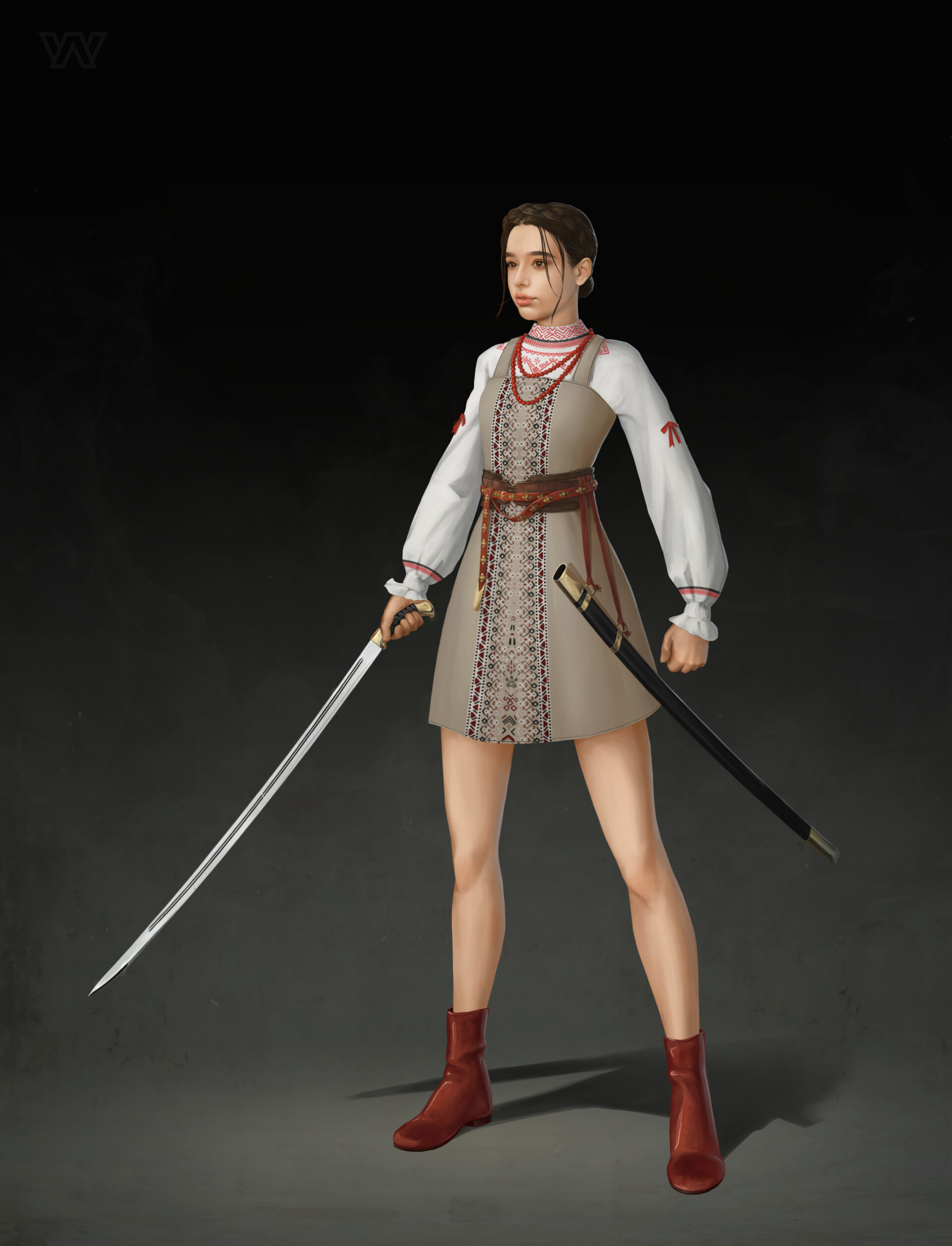 ArtStation - Slavic Warrior