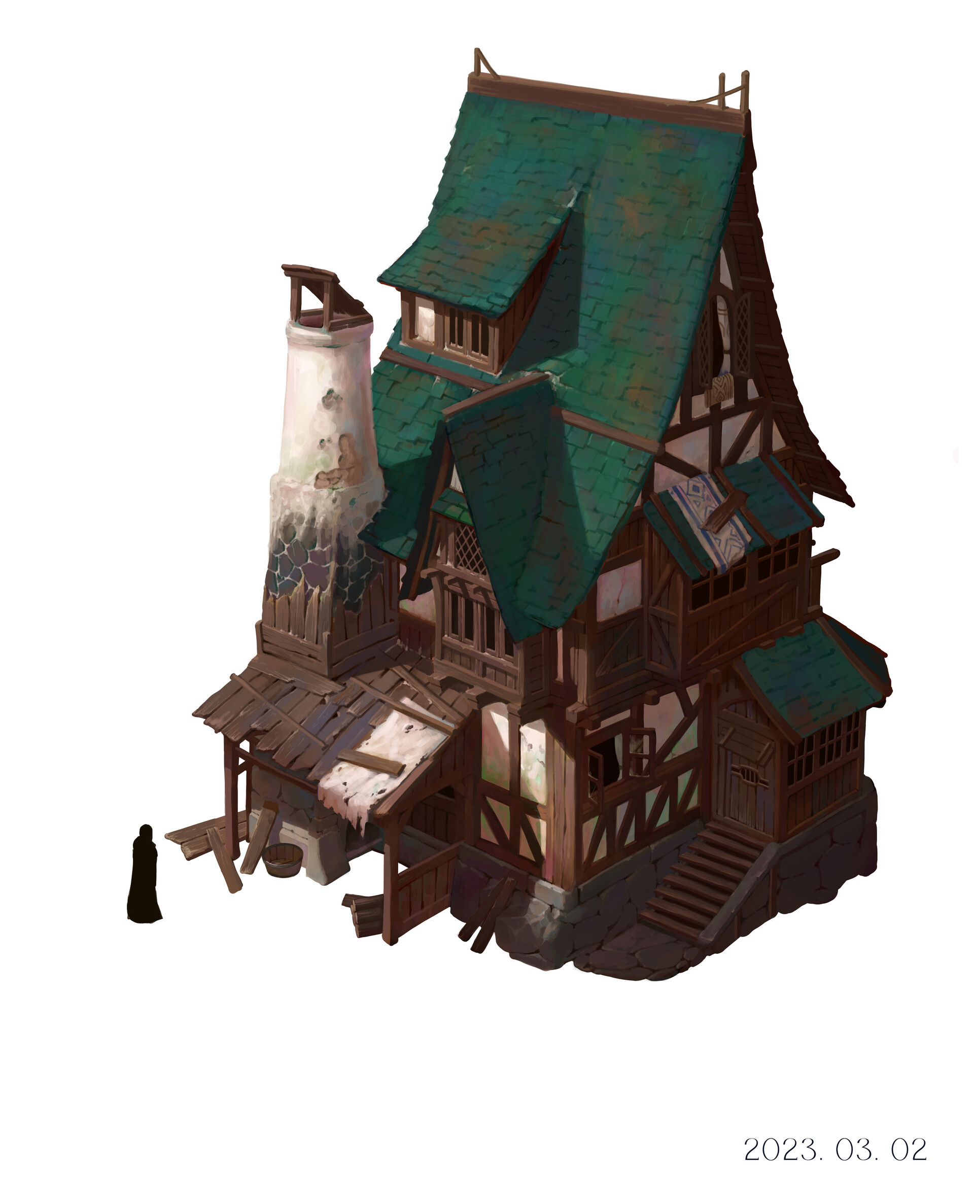 ArtStation - Medieval structure 03