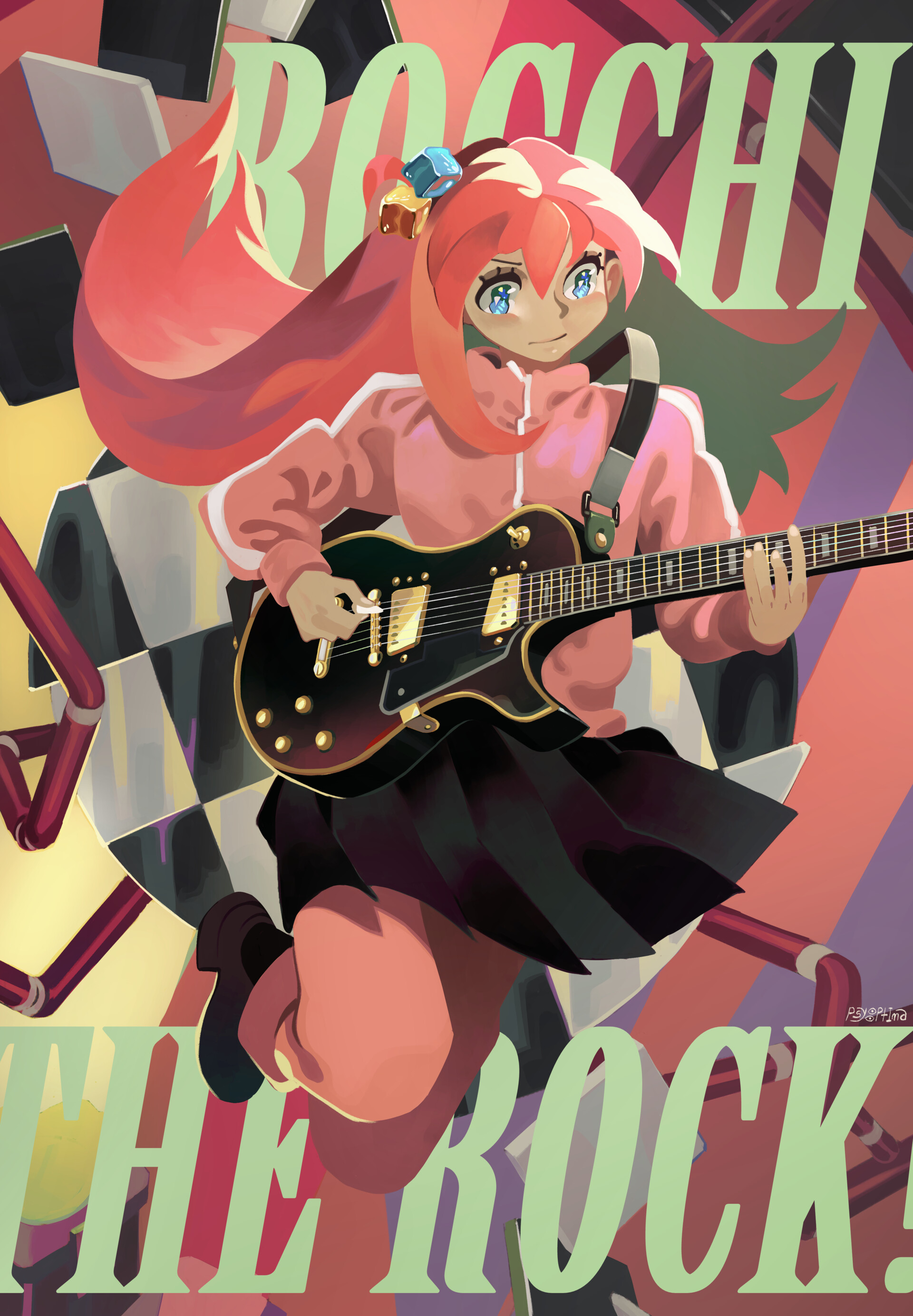 ArtStation - Fanart . : Bocchi The Rock!