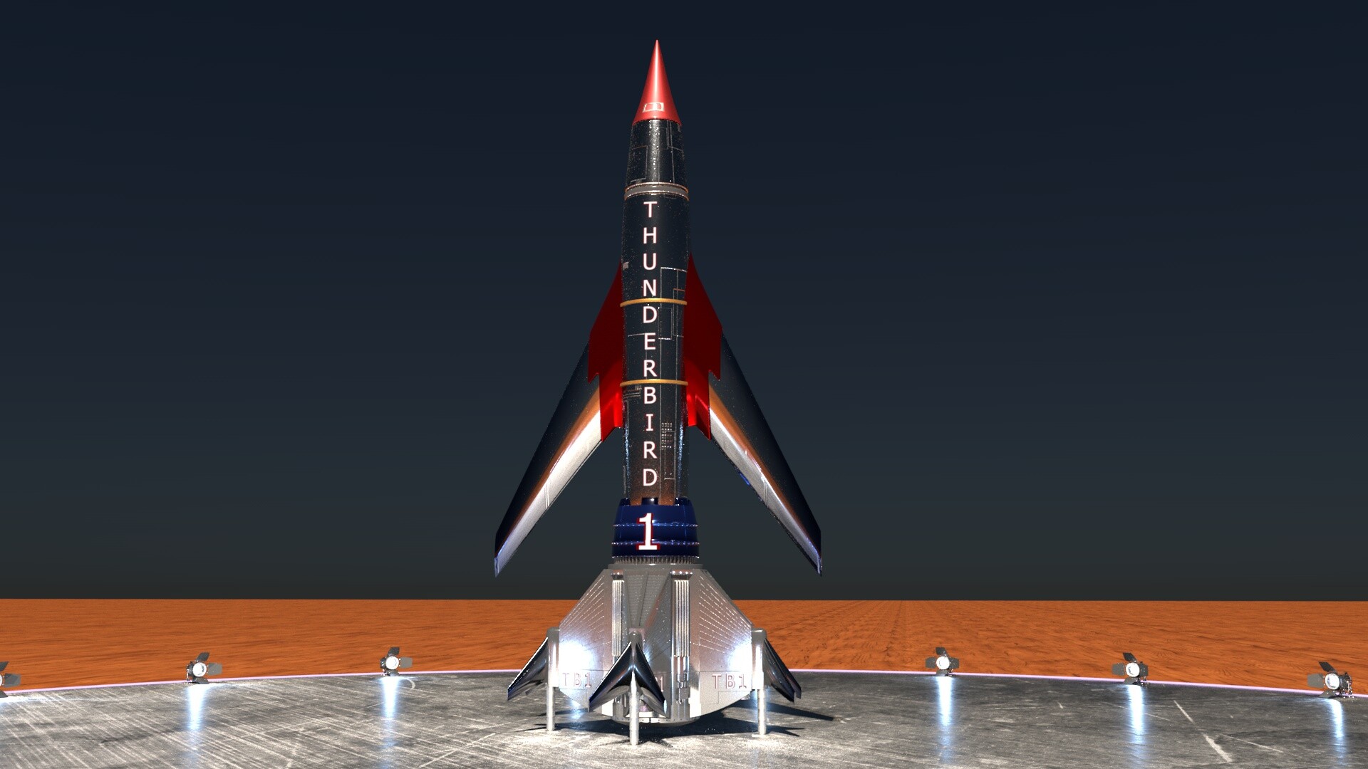 ArtStation - Thunderbird 1