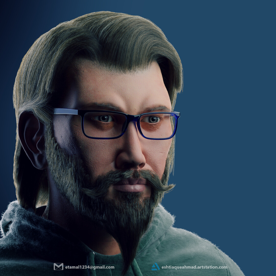 Eshtiaque Ahmad - Hoodie GUY Portrait