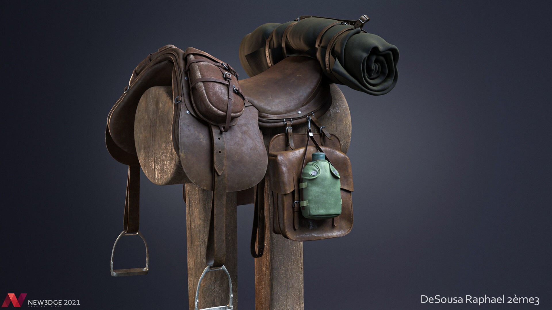 ArtStation - Saddle Props