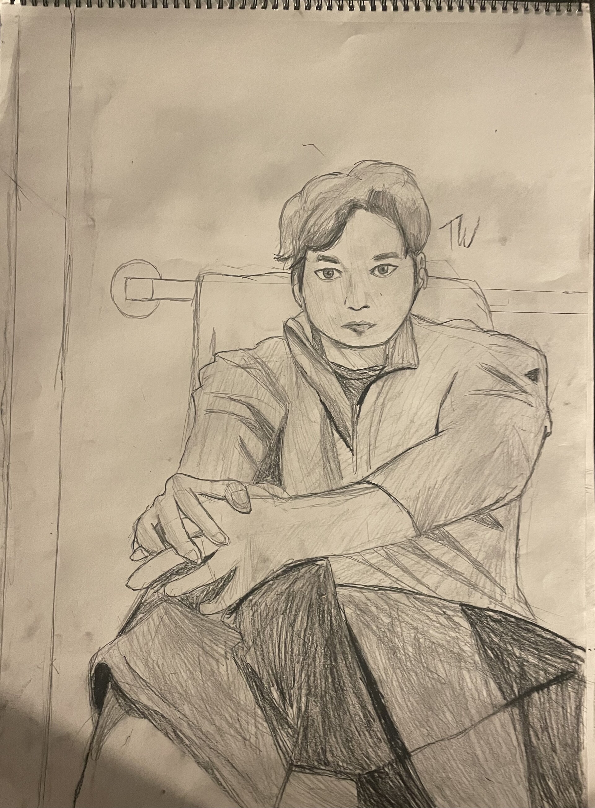 ArtStation - Foreshortened Portrait