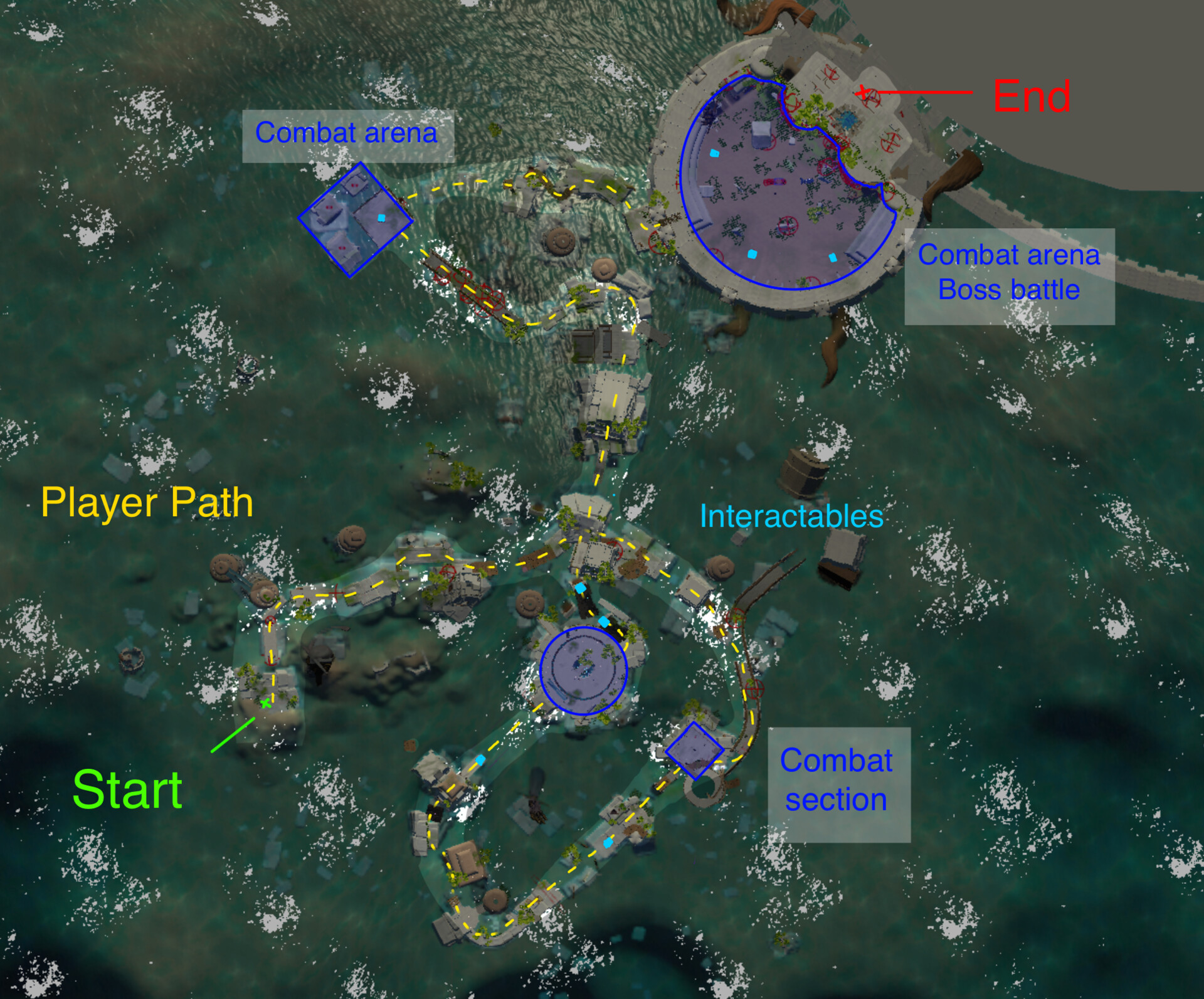 Daniel Chevere Portfolio - Skystrider Level Design - Level 2
