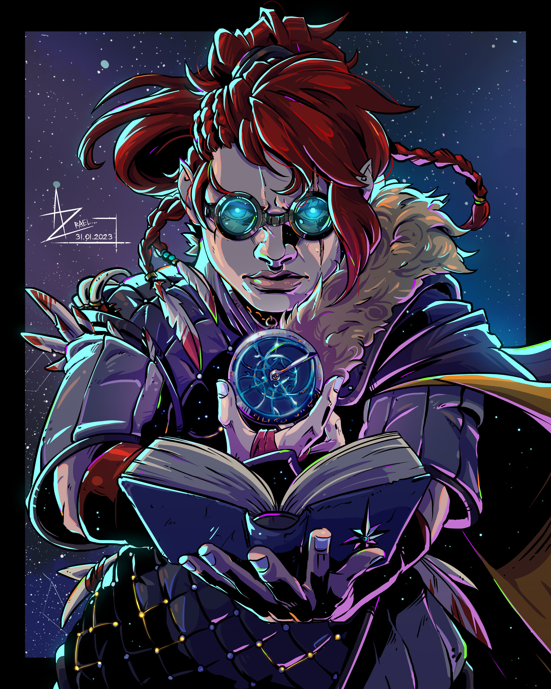 ArtStation - Cai, Astral Warlock