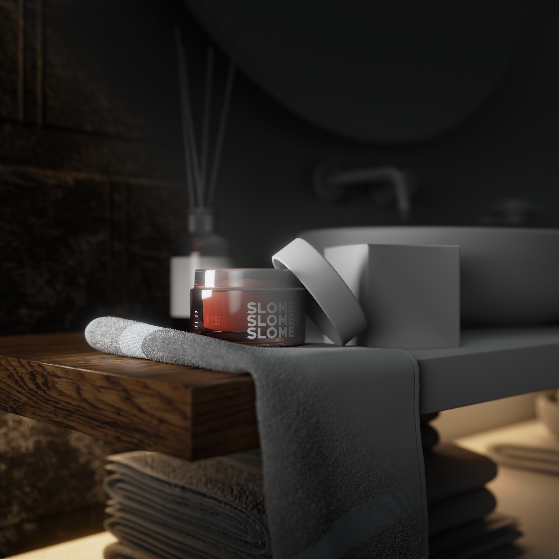 Slome - test in lighting with blender!