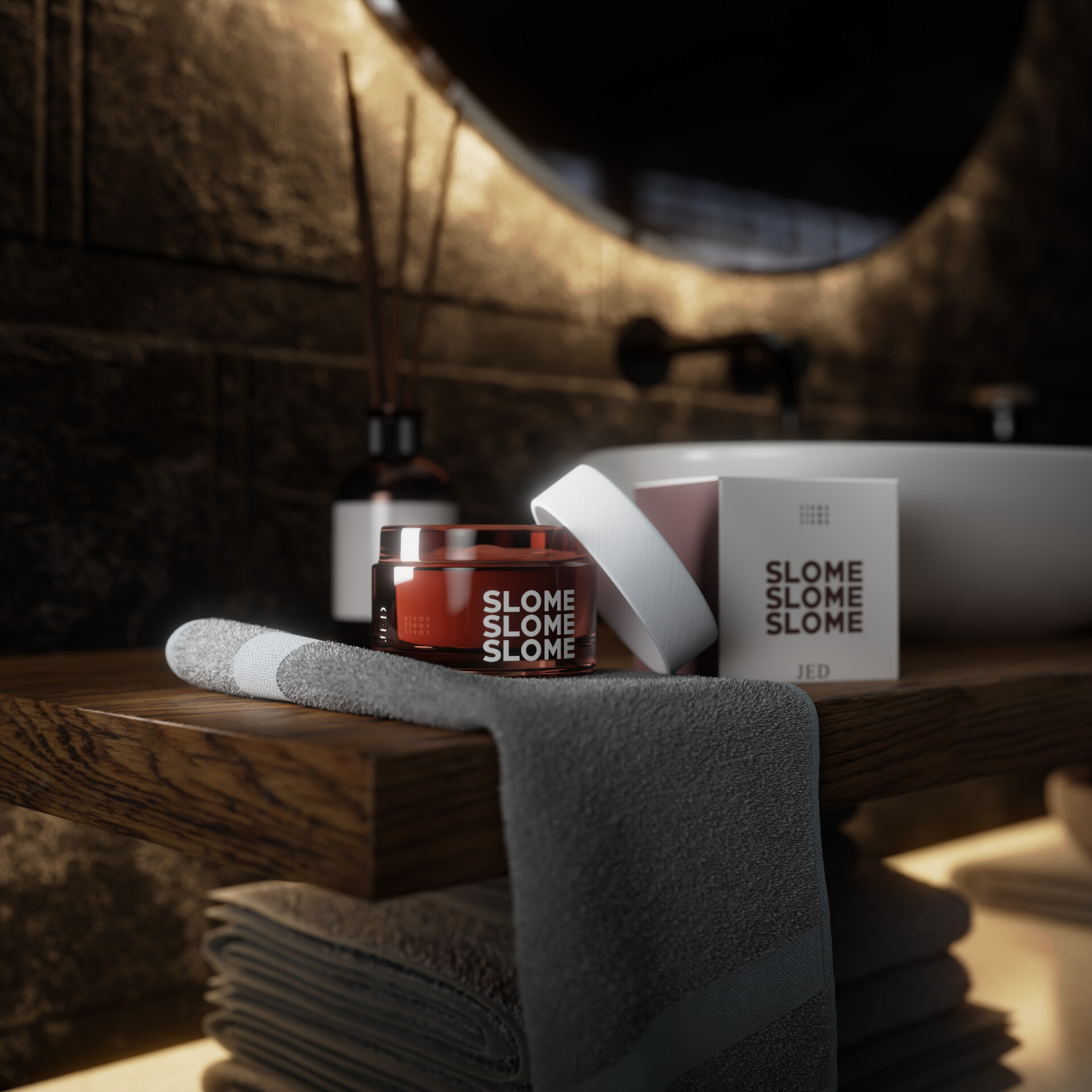 Slome - test in lighting with blender!