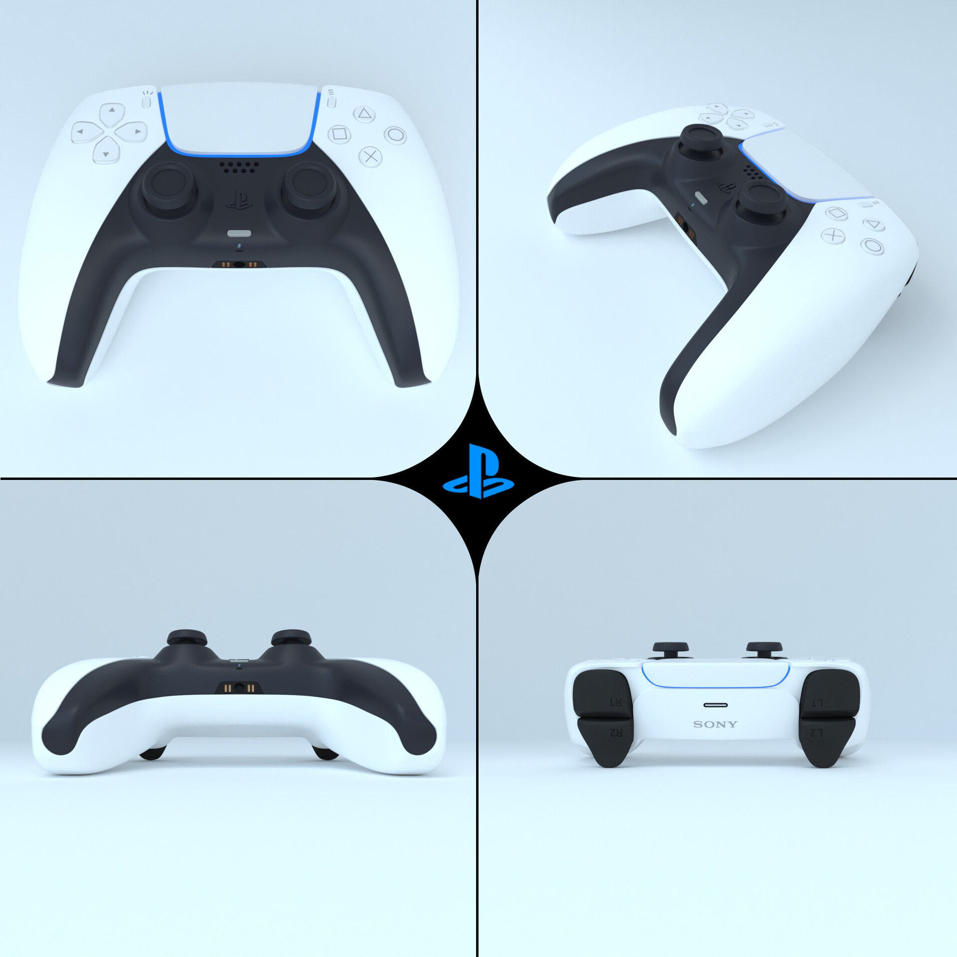 ArtStation - Playstation Controller