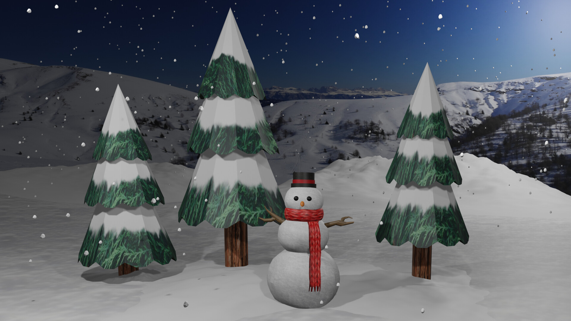 ArtStation - Snowman