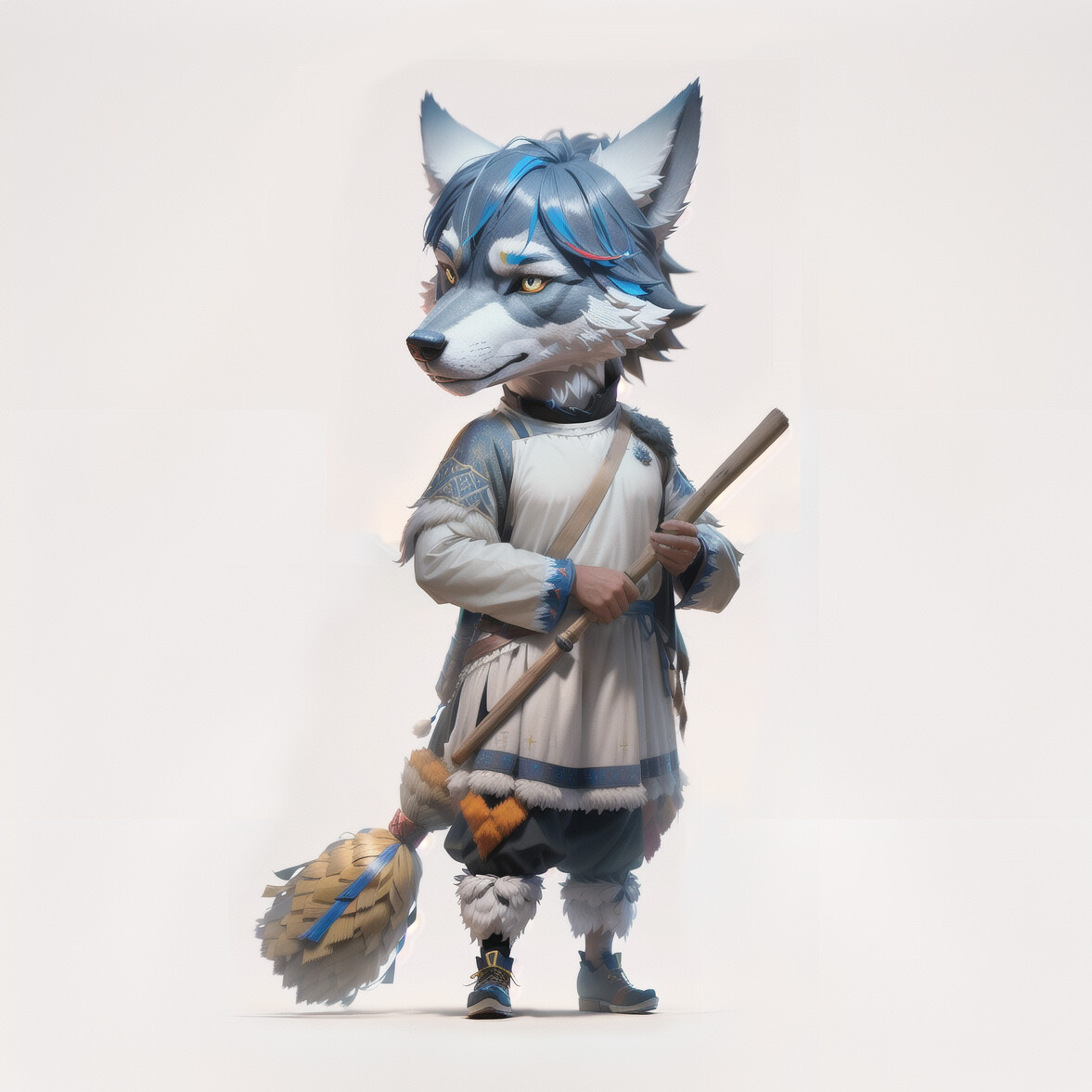 ArtStation - the wolf sweeper