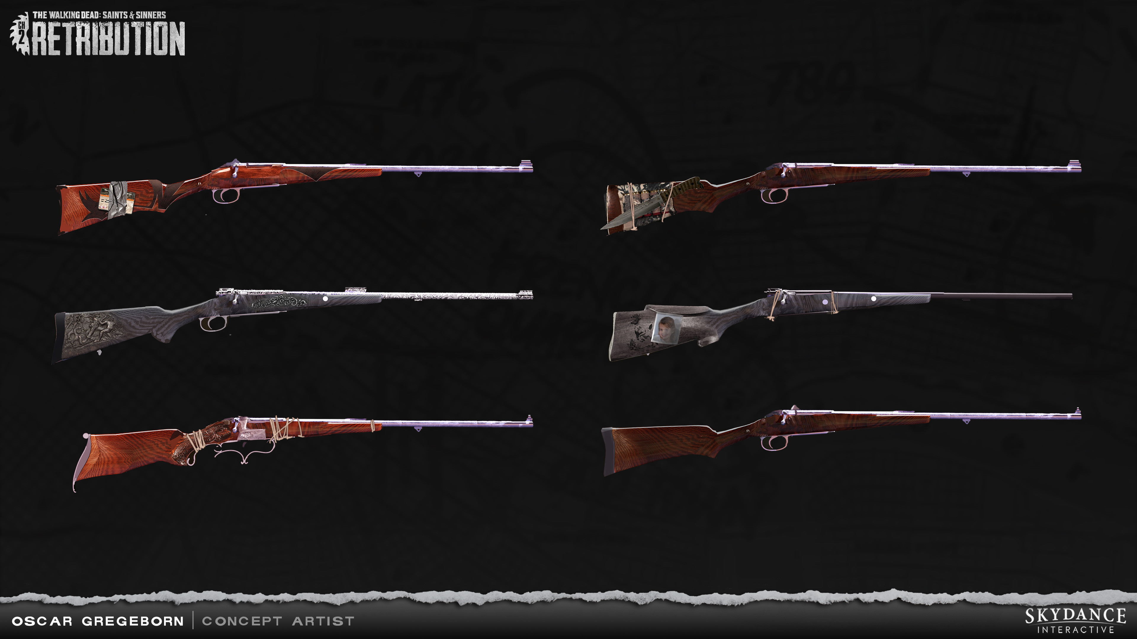 Oscar Gregeborn - The Walking Dead: Saints & Sinners Retribution - Bolt ...
