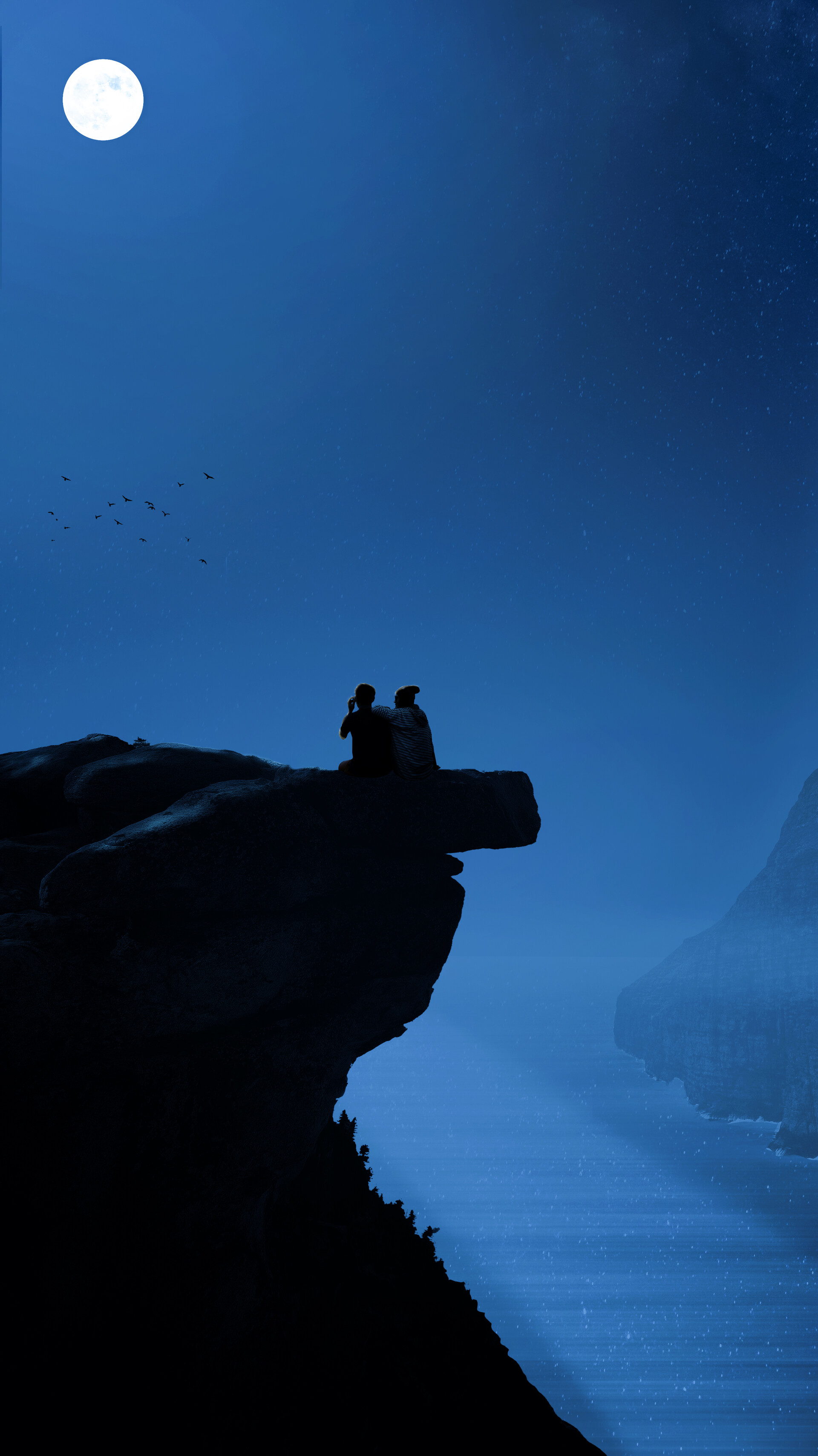 ArtStation - The Infinity of Blue: Reflections of Blue in Digital Art