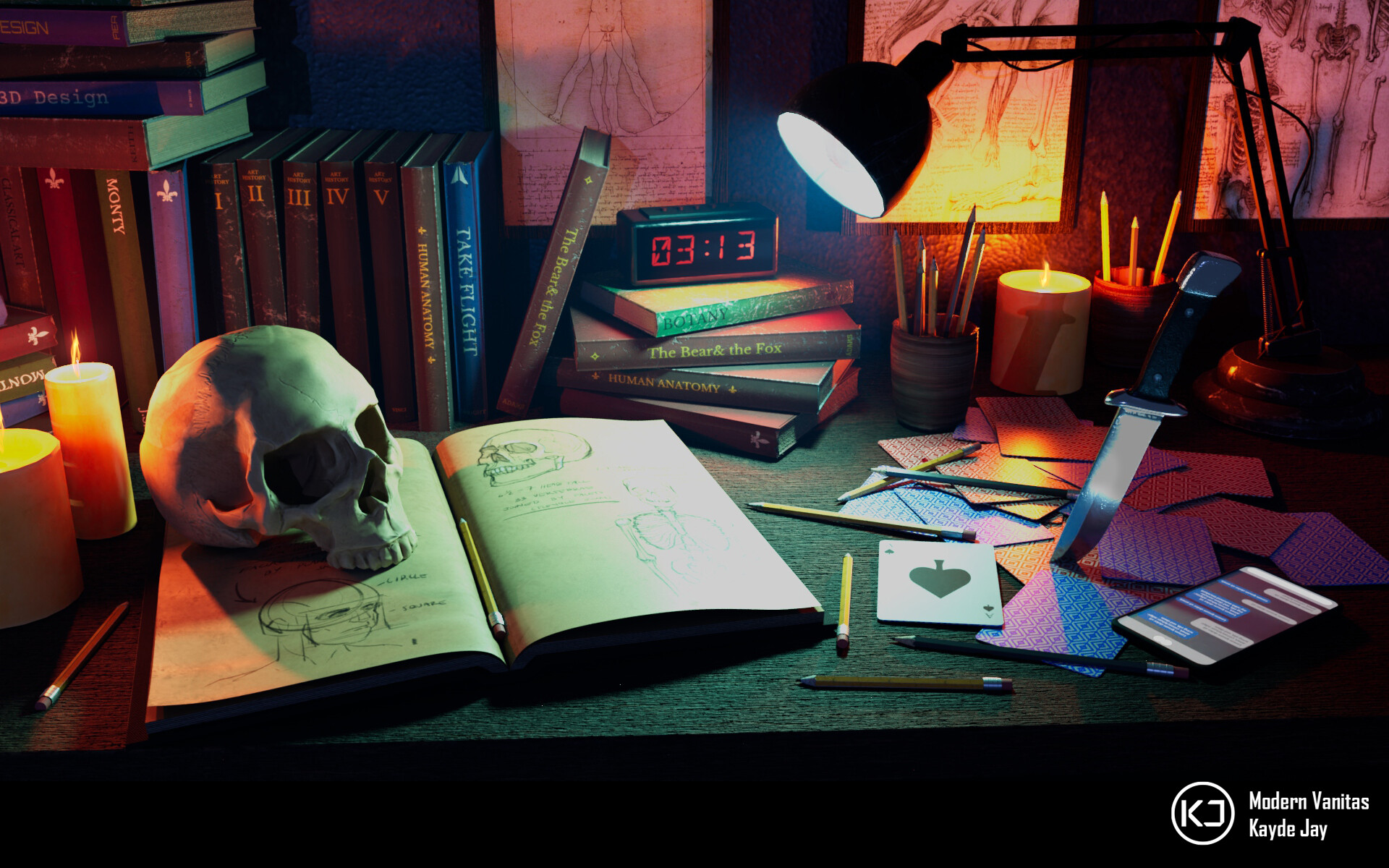 ArtStation - Modern Vanitas