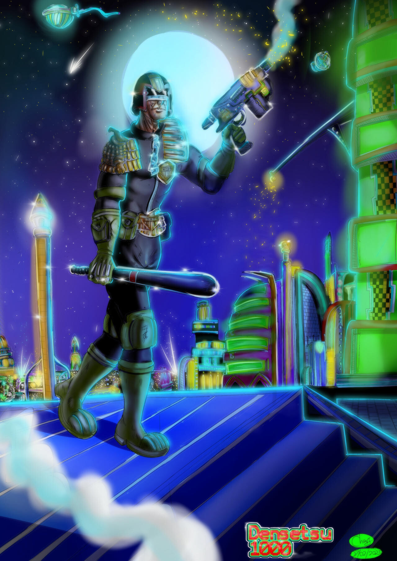 ArtStation - Judge Dredd