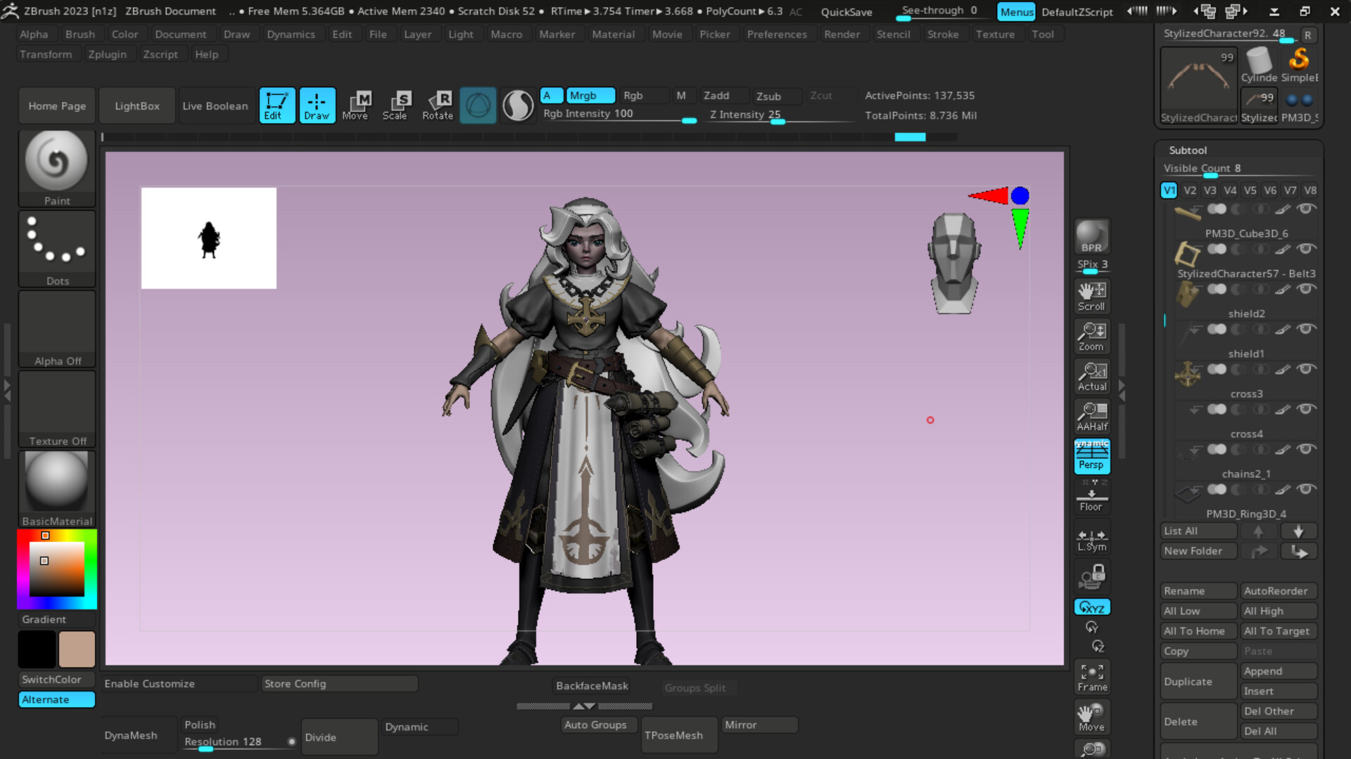 ArtStation - Find yourself in 3D day 11 ( Cover Learn From Nexttut )