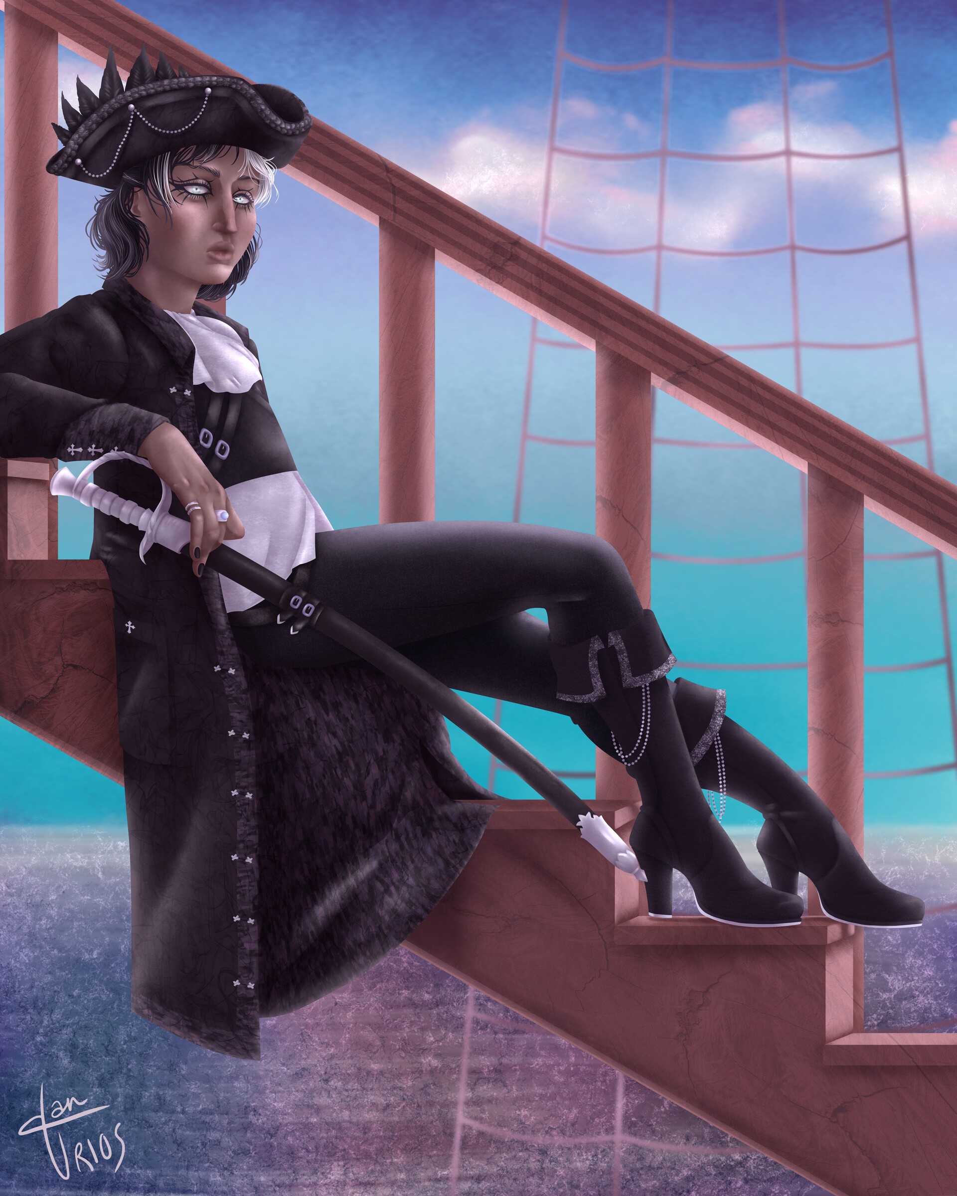 ArtStation - Kleocharis (close-ups + speedpaint)