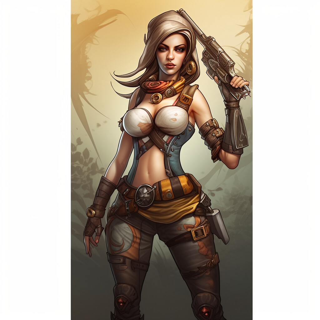 ArtStation - Borderlands character