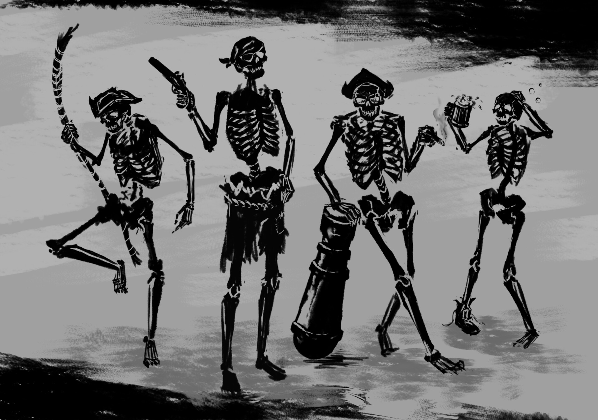 ArtStation - Dead Pirates