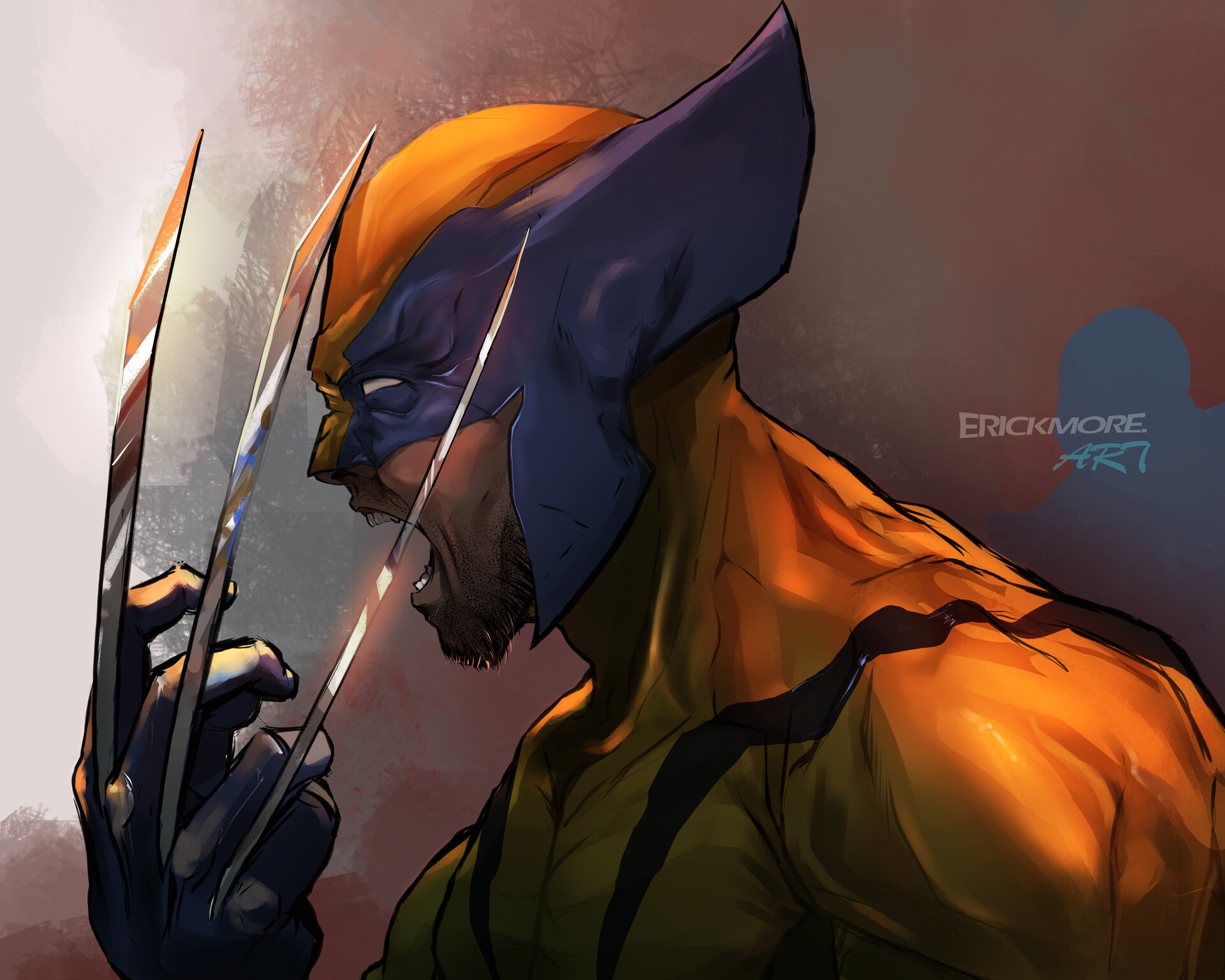Artstation Wolverine Fan Art Mars Wolverine Artwork - vrogue.co