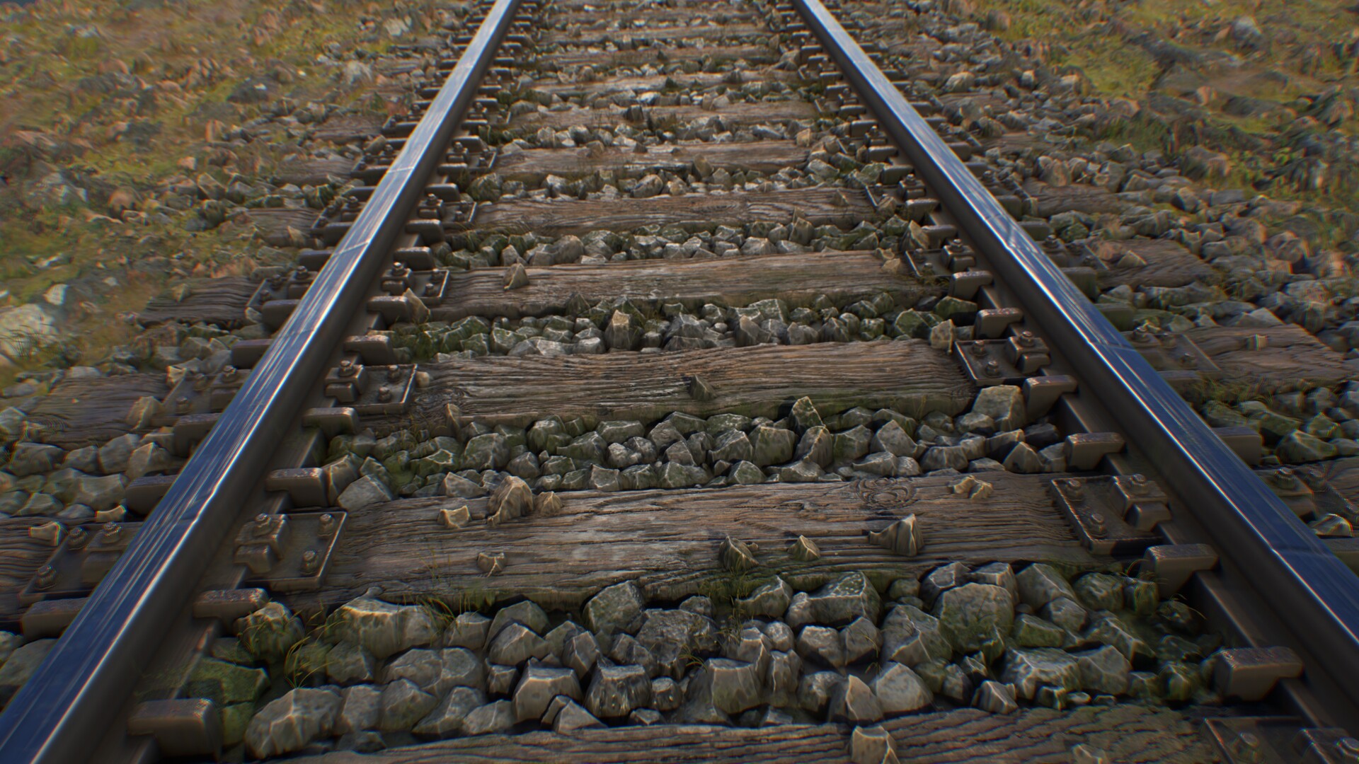 ArtStation - Railway Tracks