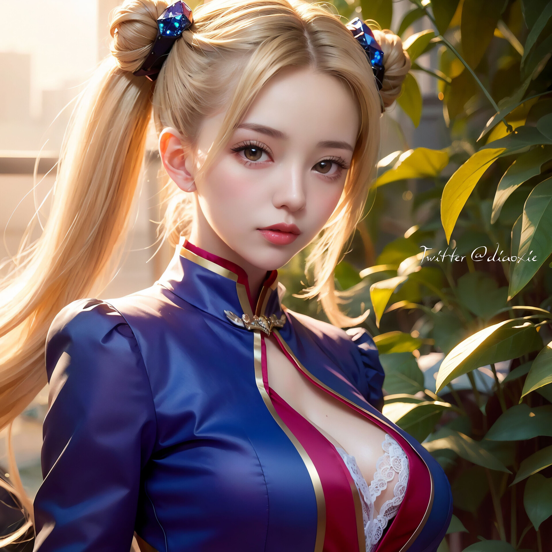 ArtStation - Double top knot 3|