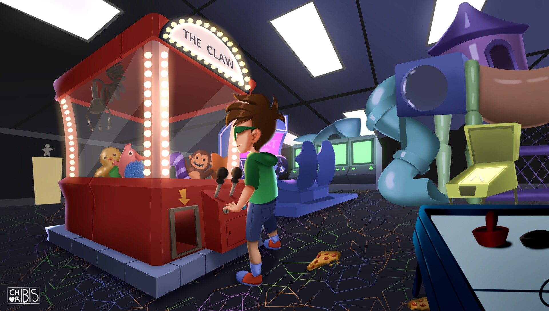 ArtStation - Arcade concept art