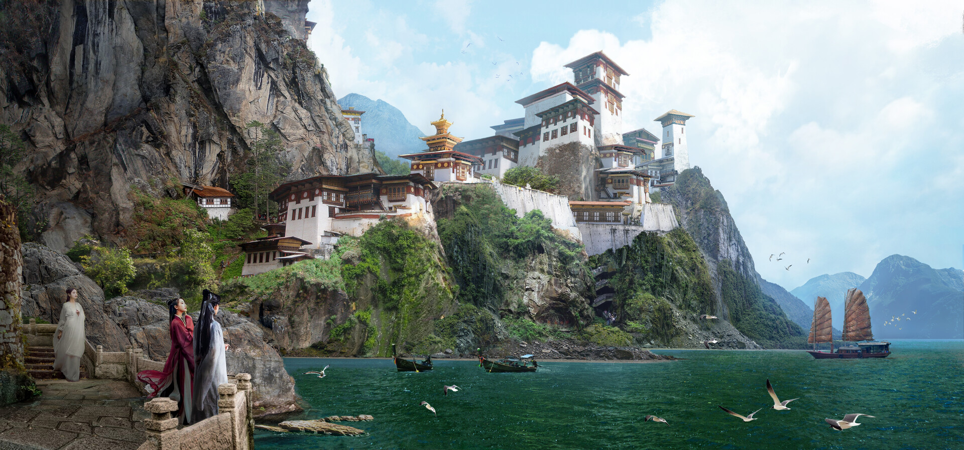 ArtStation - Dragon Bay