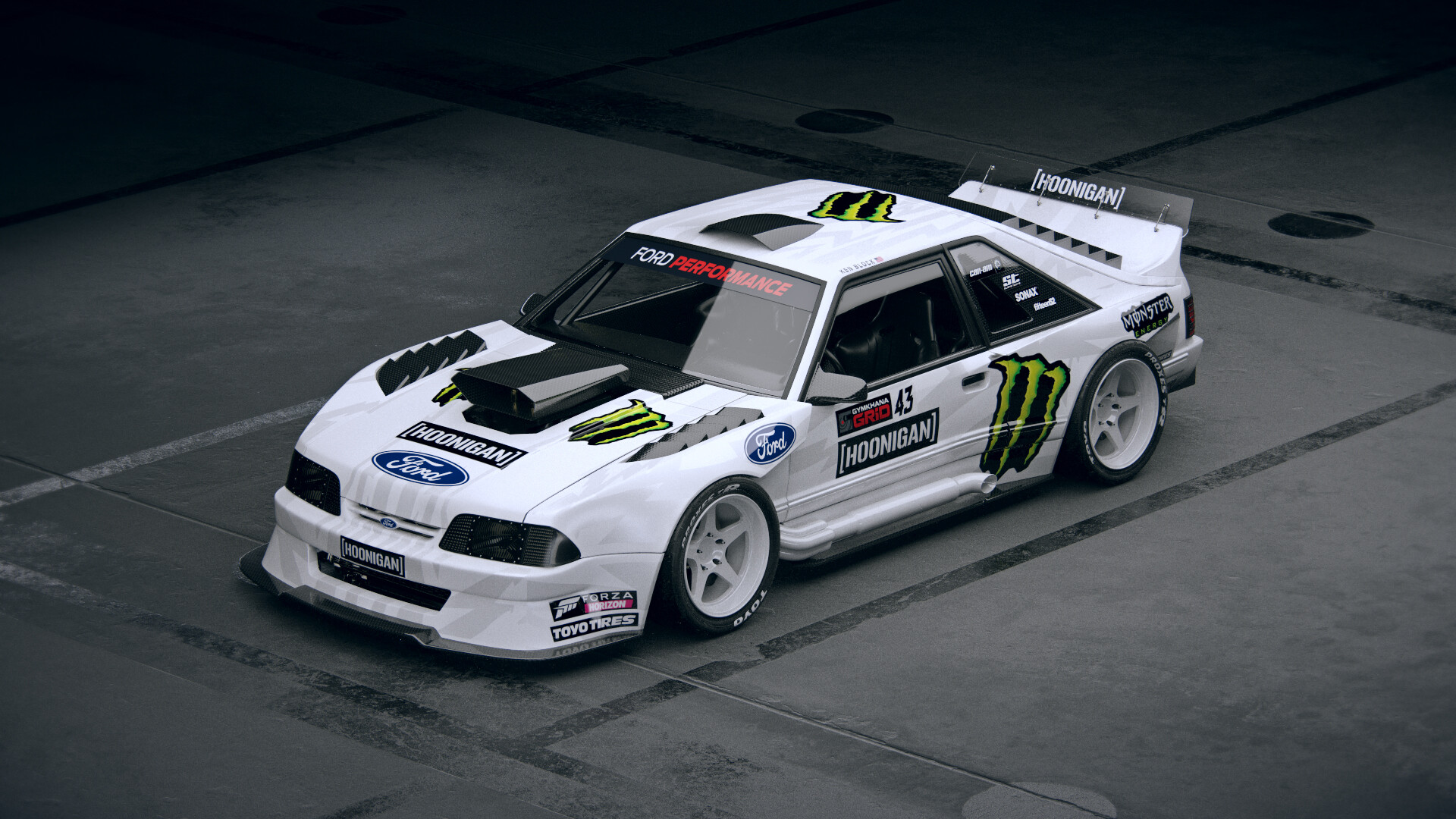 ArtStation - HOONIGANS FOX BODY