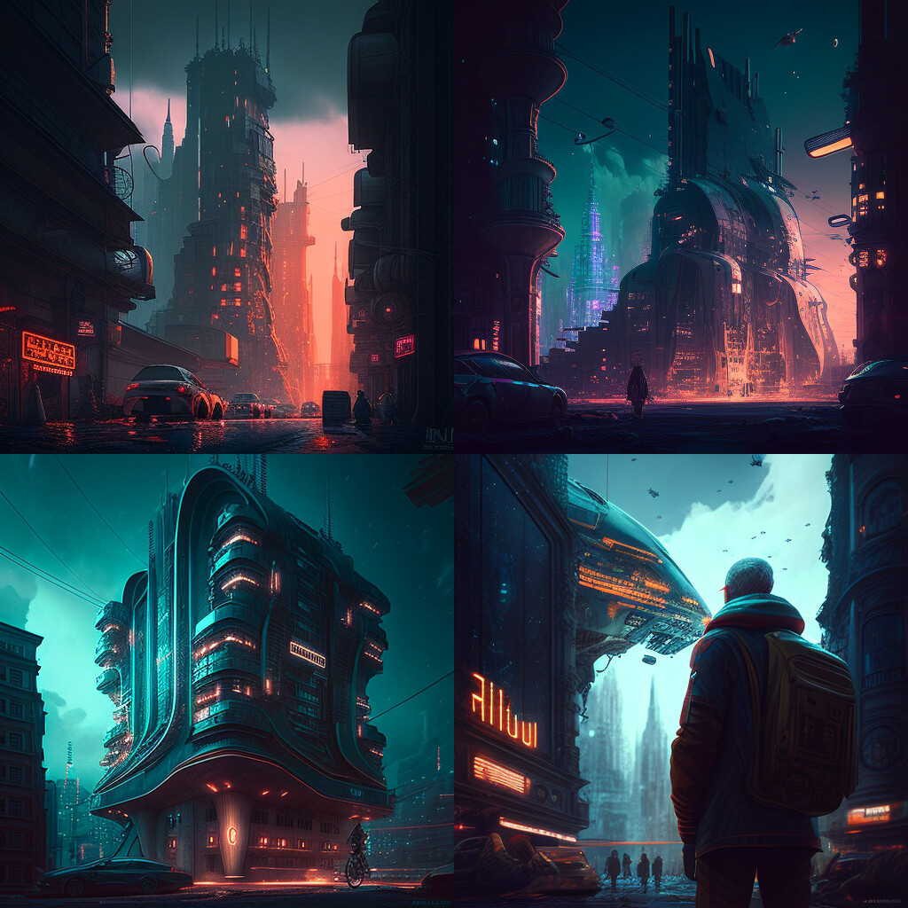 ArtStation - Futuristic city Moscow