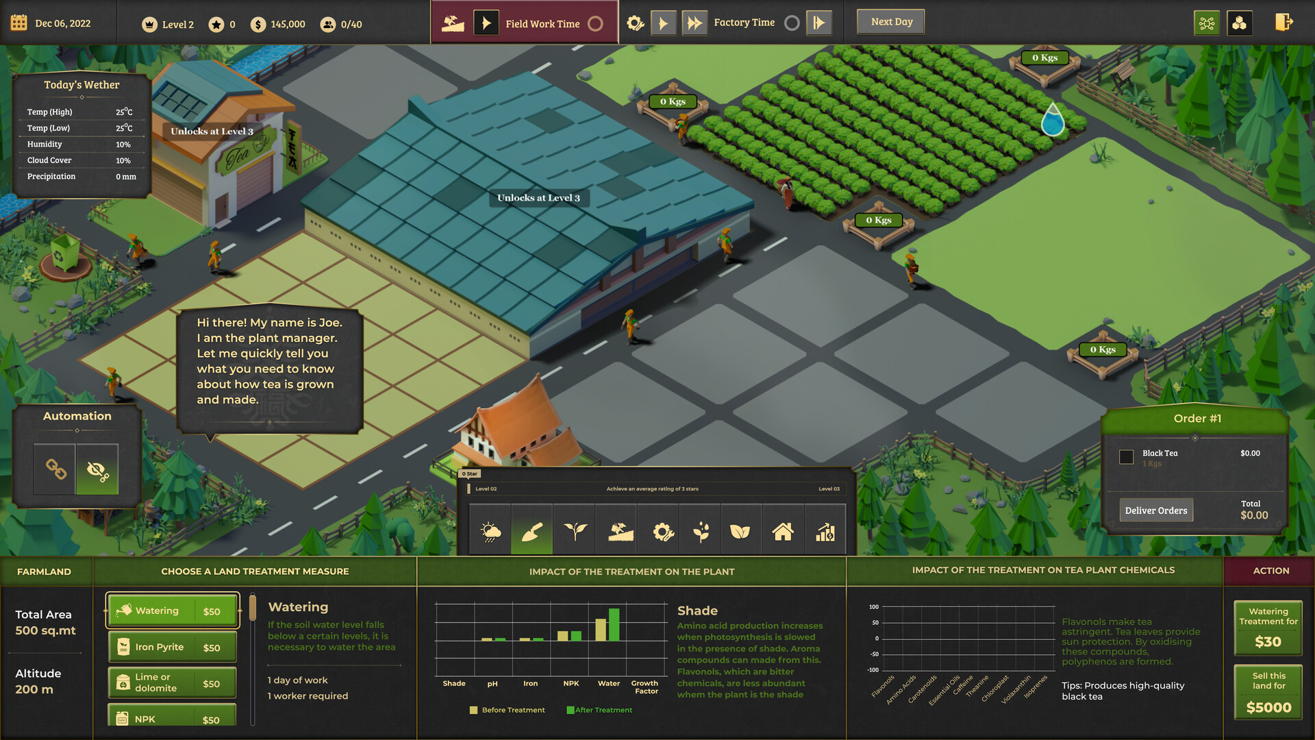 ArtStation - Tea Garden UI
