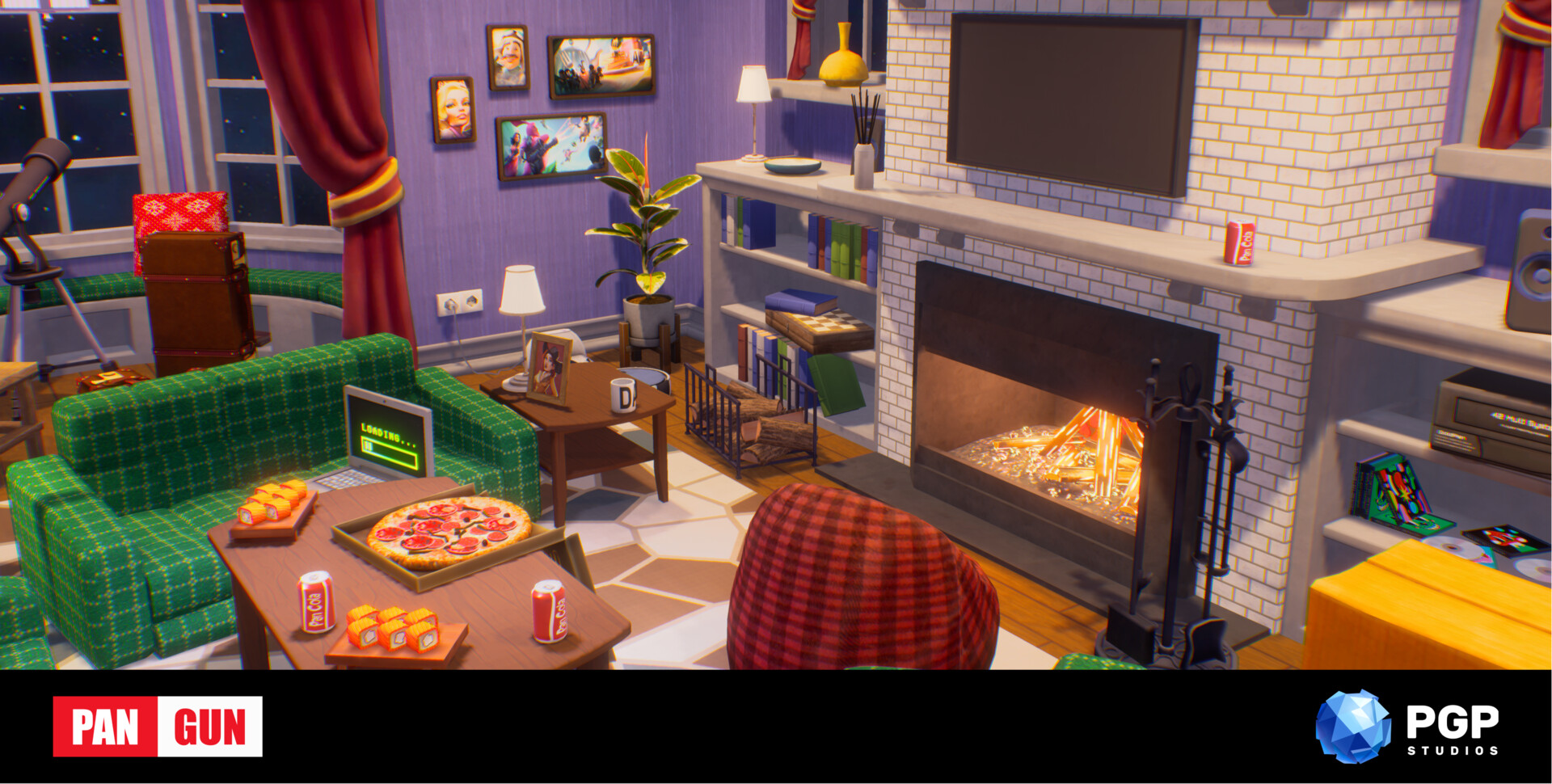 Pan Global Publishing Studios - Mobile Game 3D Environments