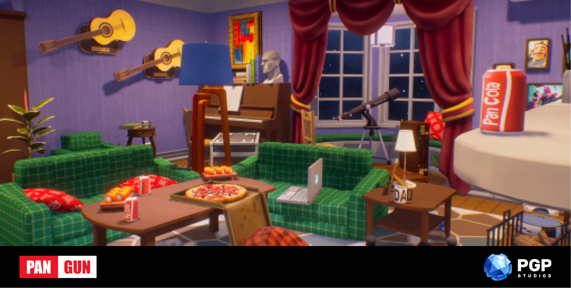 Pan Global Publishing Studios - Mobile Game 3D Environments