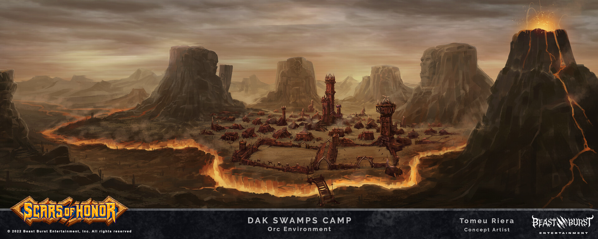 ArtStation - Orc Environment Conceptual Design