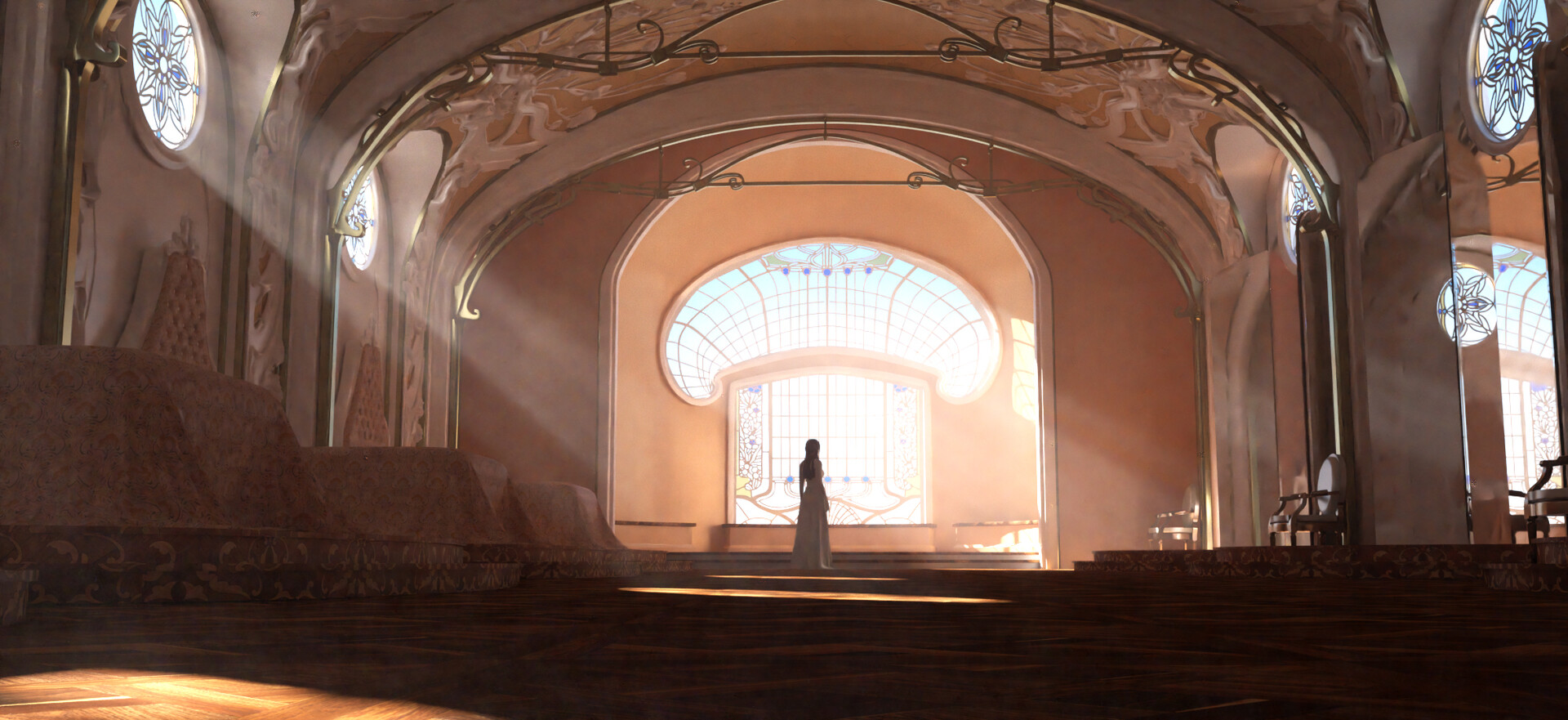 Ruben Alba - Agatha's Bedroom, School for good and evil Concept Art