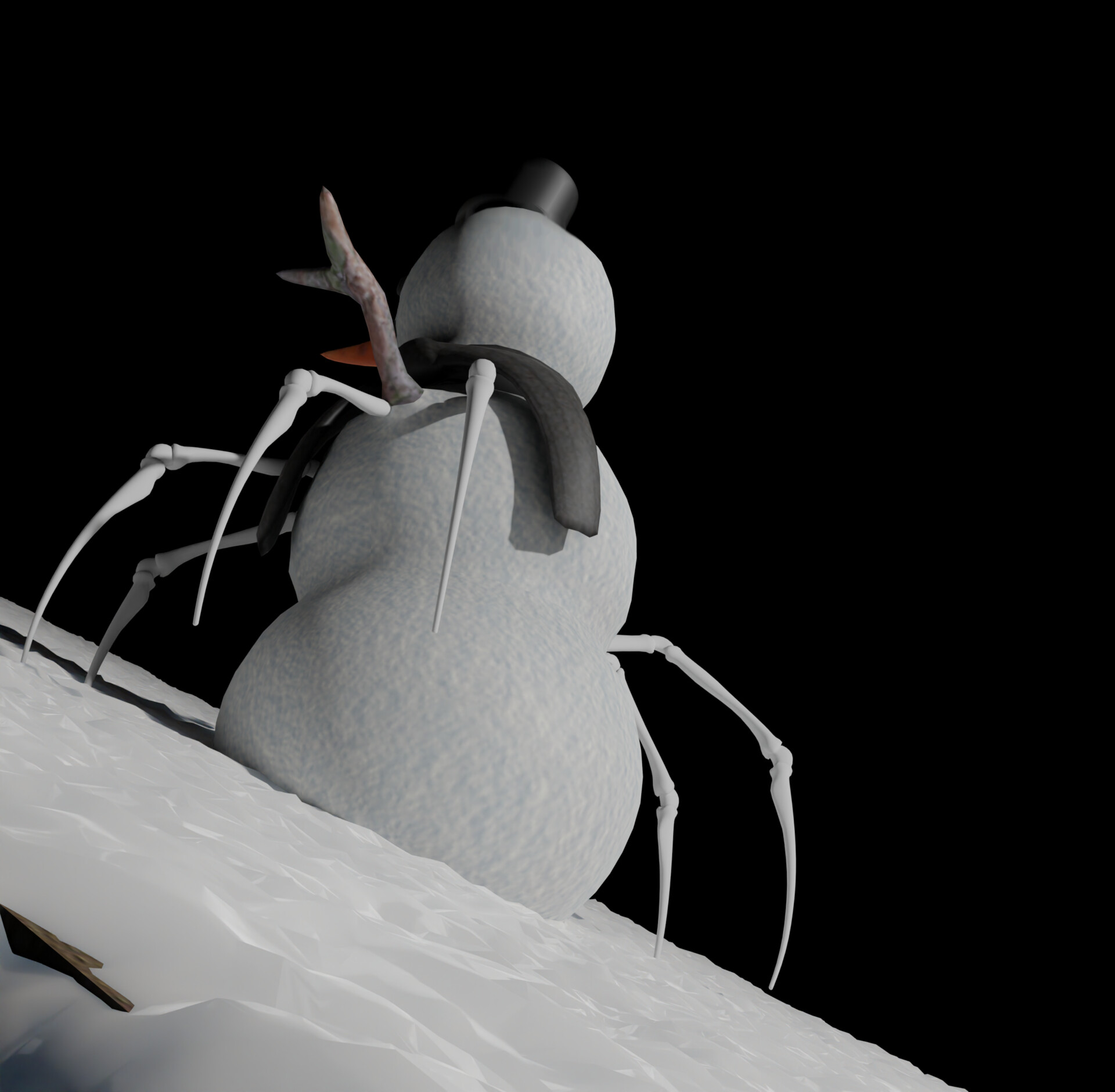 ArtStation - snow man thing