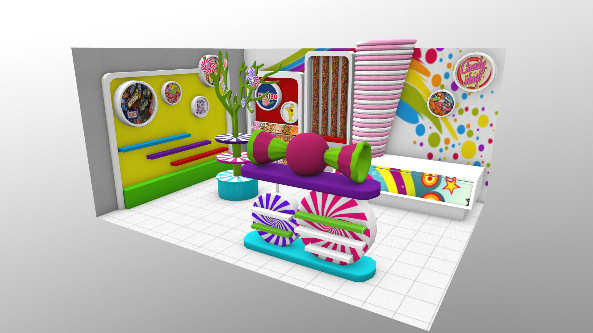 ArtStation - Candy Shop