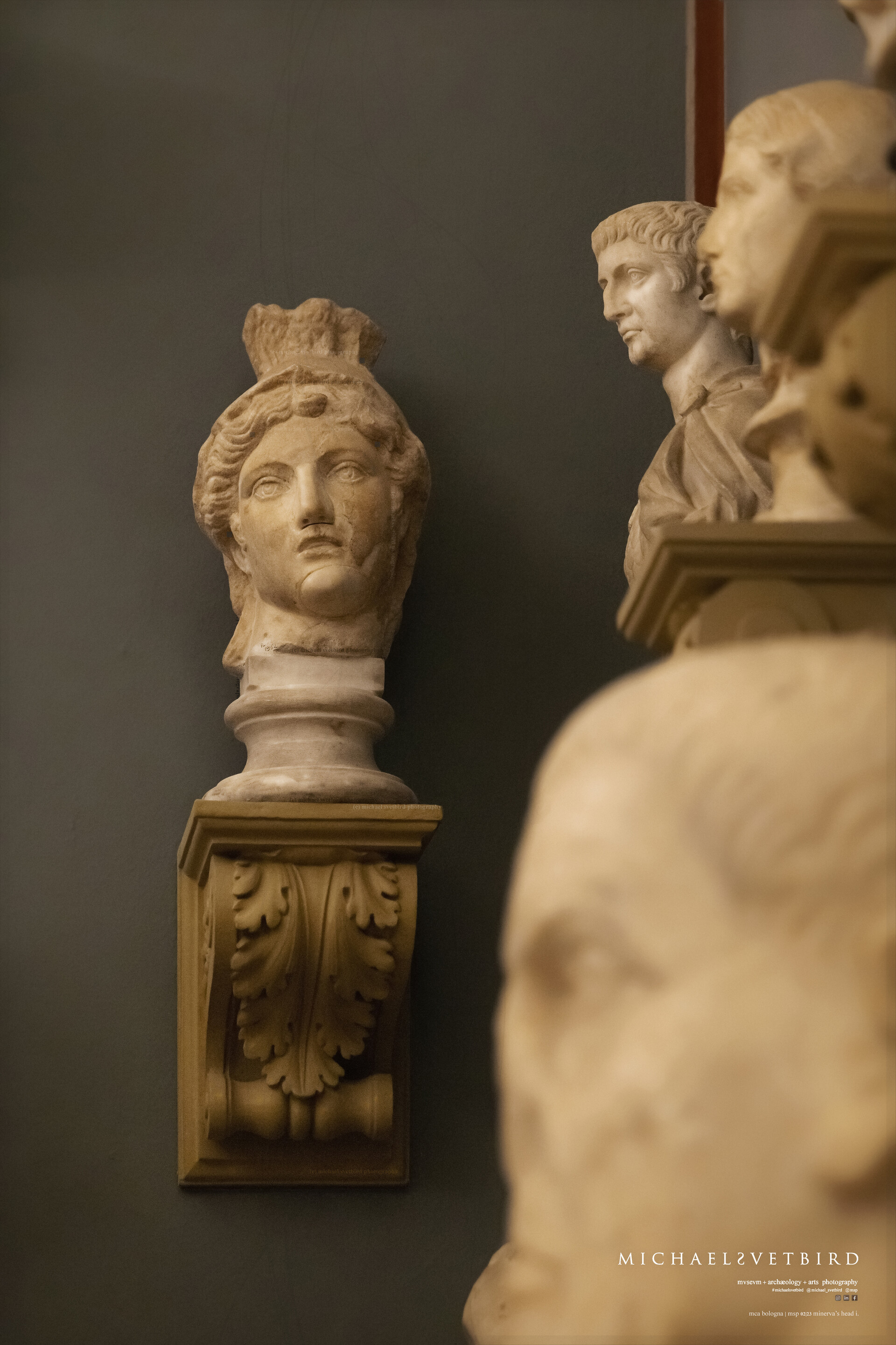 ArtStation - MINERVA's Head [or of the Goddess Roma] I.