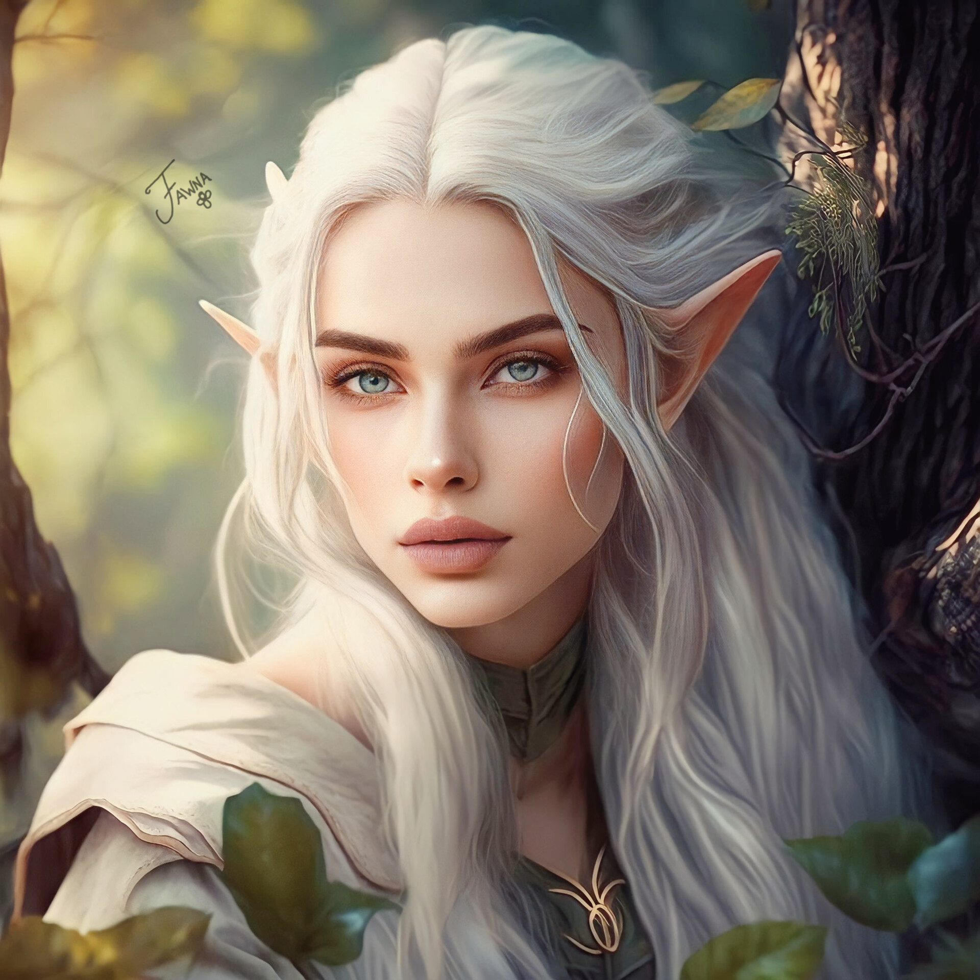 ArtStation - The Watching Elf