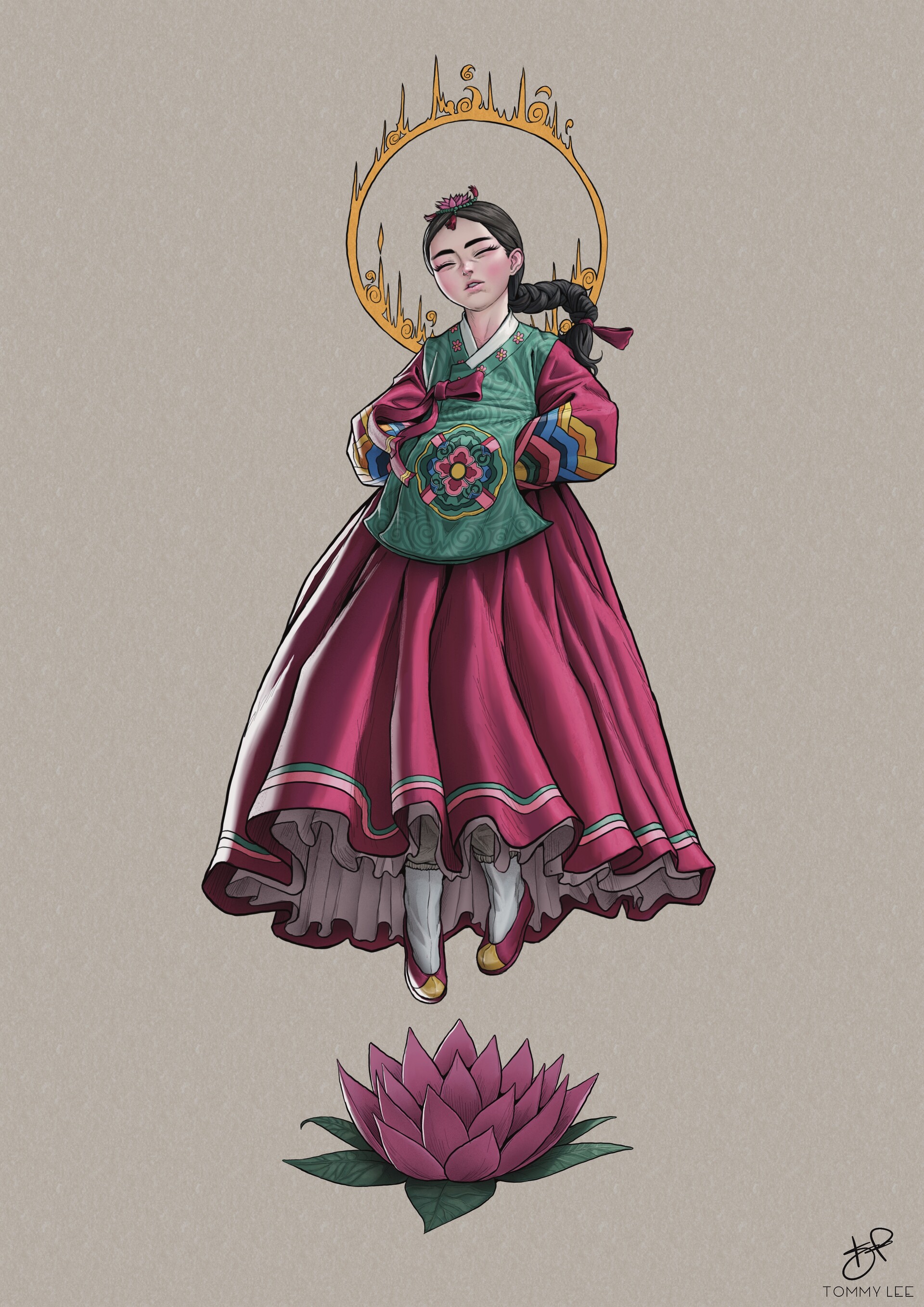 ArtStation - Hanbok Illustrations