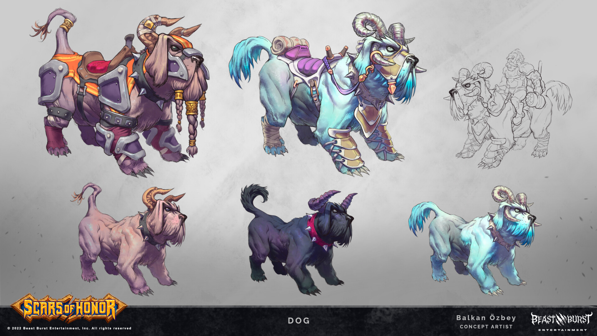 ArtStation - Dog Mount Conceptual Design