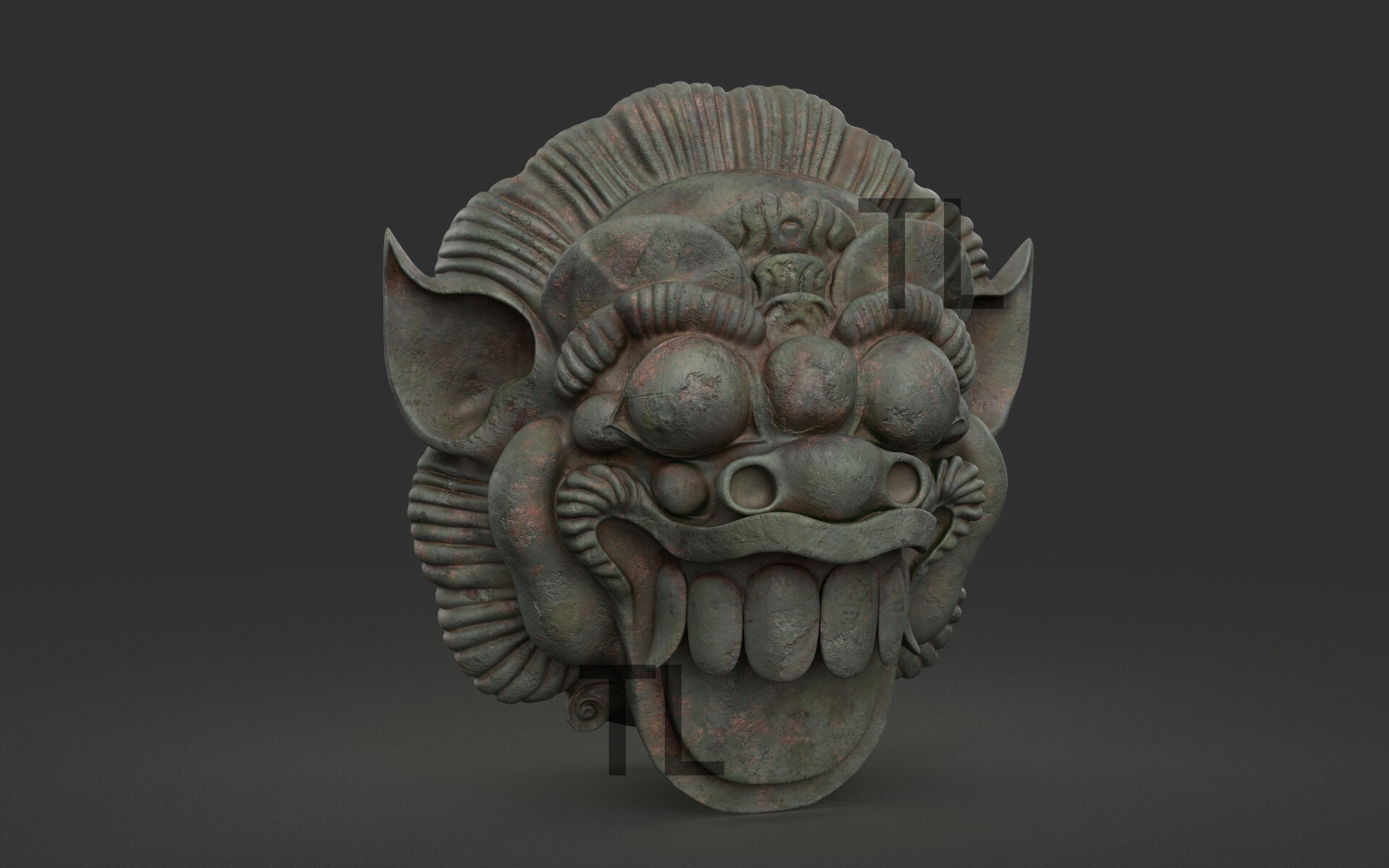 ArtStation - Mask statue
