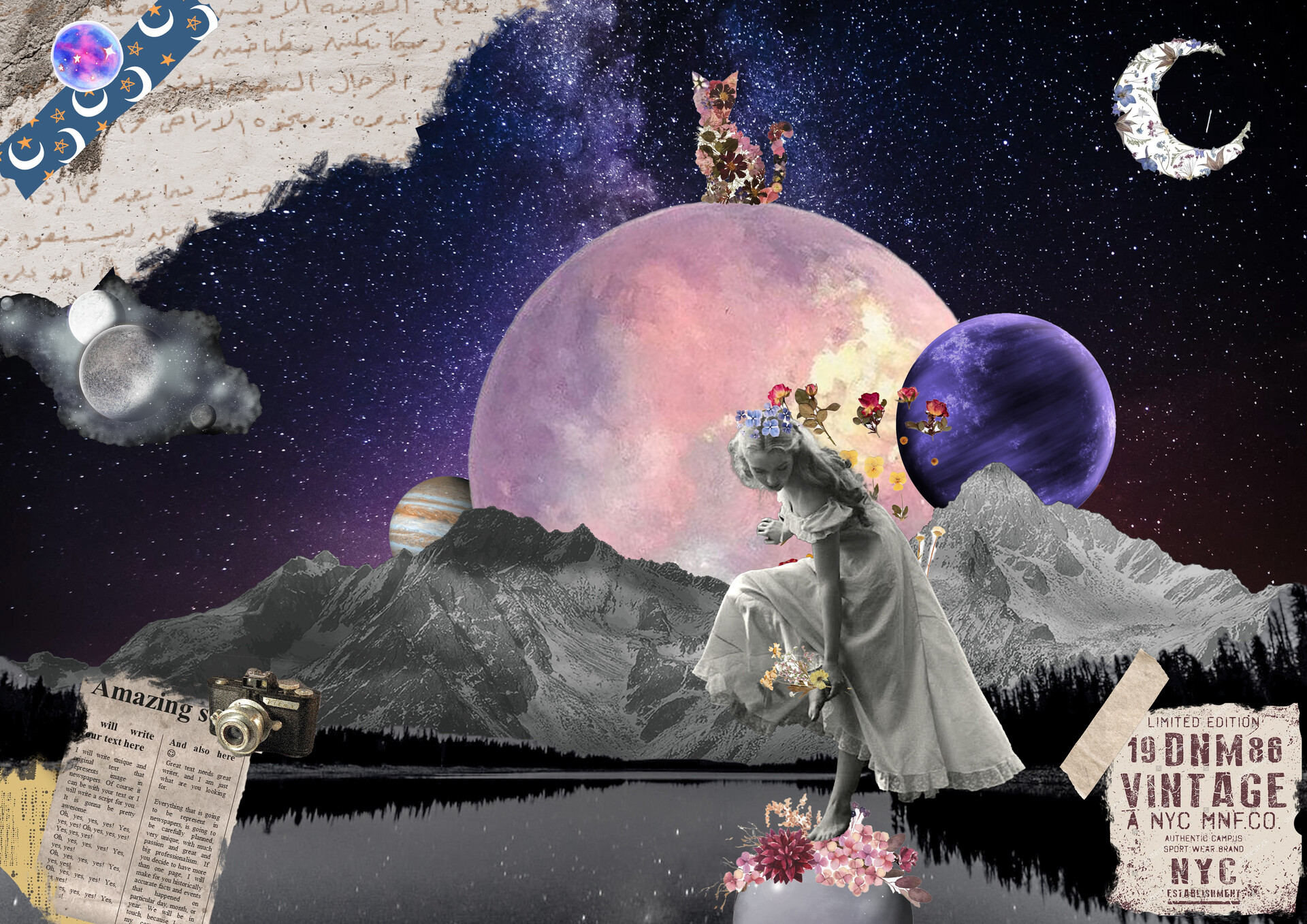 ArtStation - Collage Art, Magazine, Manip