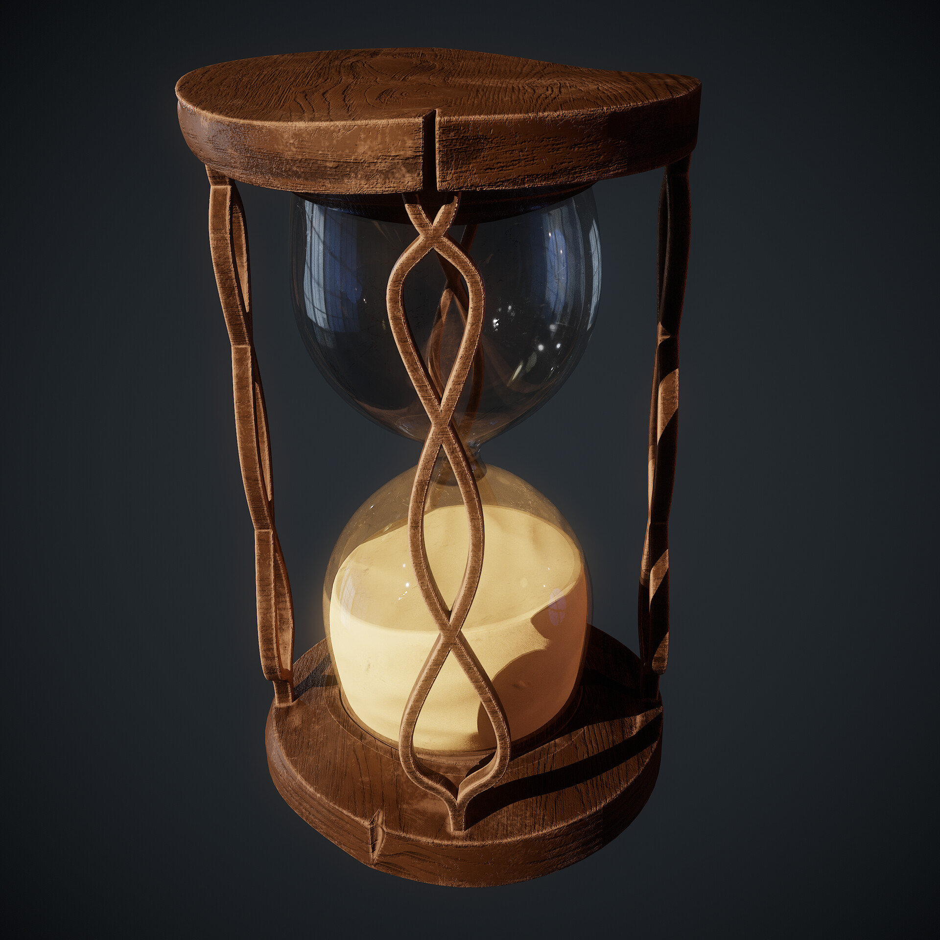 Artstation Props Hourglass