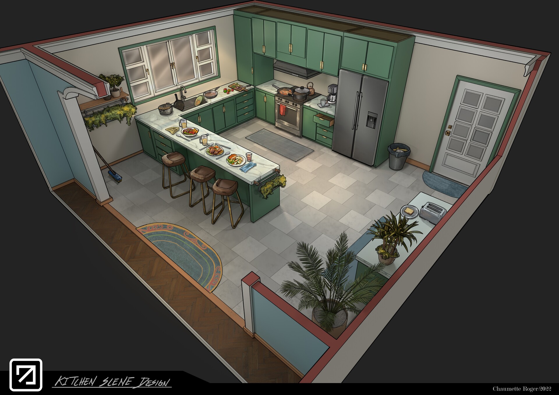 Roger Mohamed Chaumette - The Kitchen Project