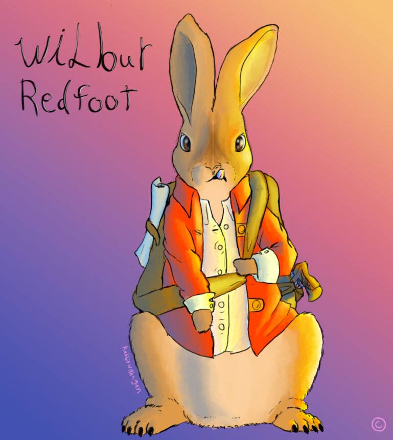 ArtStation - Wilbur Redfoot Character art.